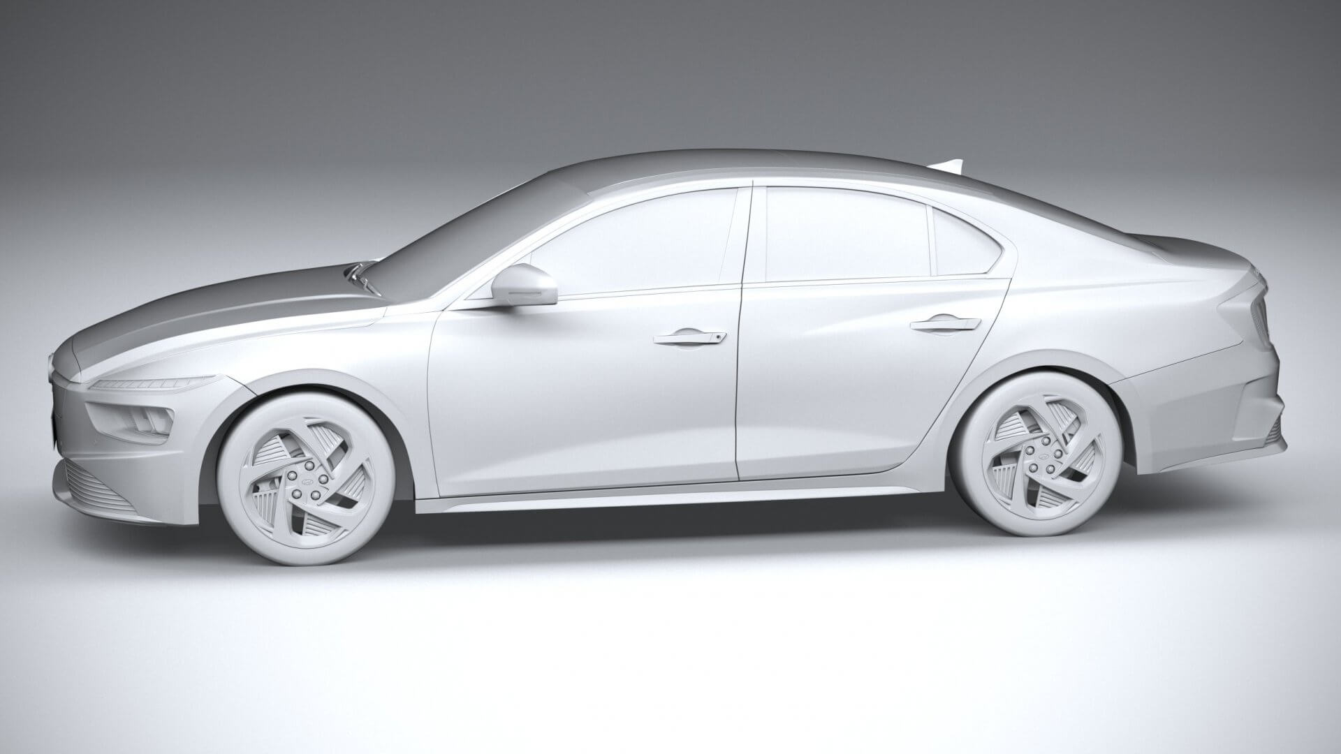 Hyundai Mistra EV 2022 - 3D Model by SQUIR