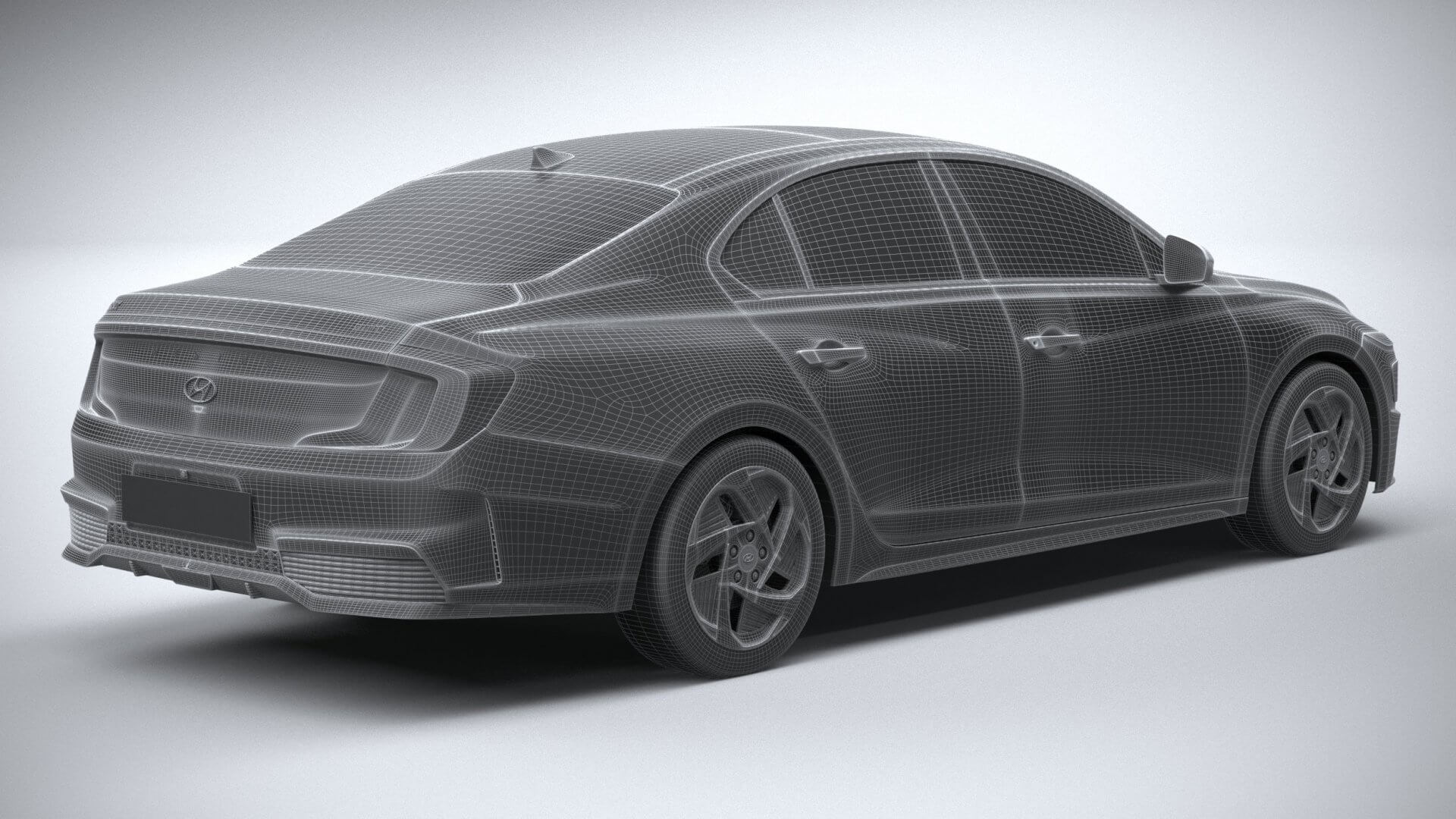 Hyundai Mistra EV 2022 - 3D Model by SQUIR