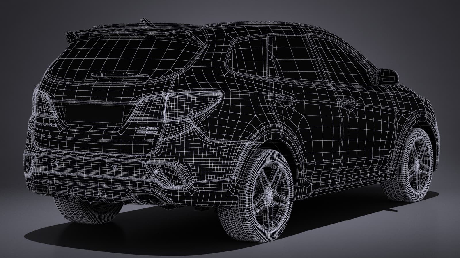 Hyundai Santa Fe 2017 - 3D Model by SQUIR