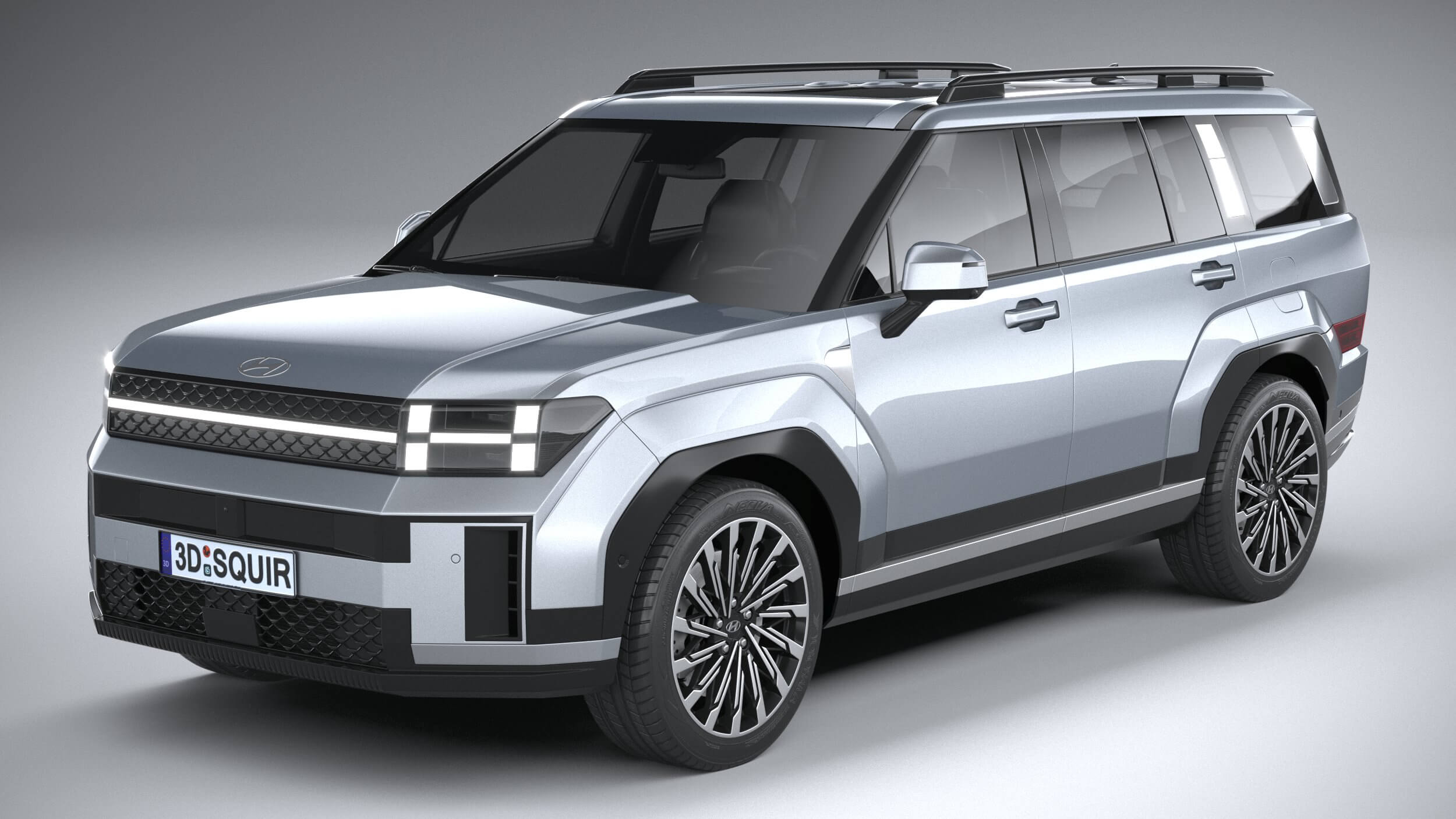 Hyundai Santa FE 2024 - 3D Model by SQUIR