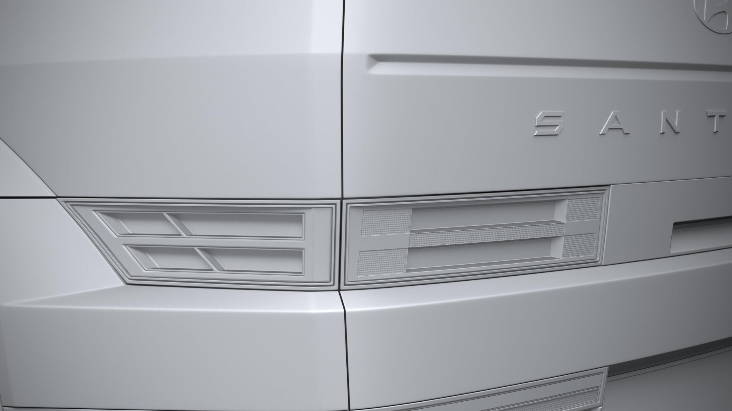 Hyundai Santa FE 2024 - 3D Model by SQUIR
