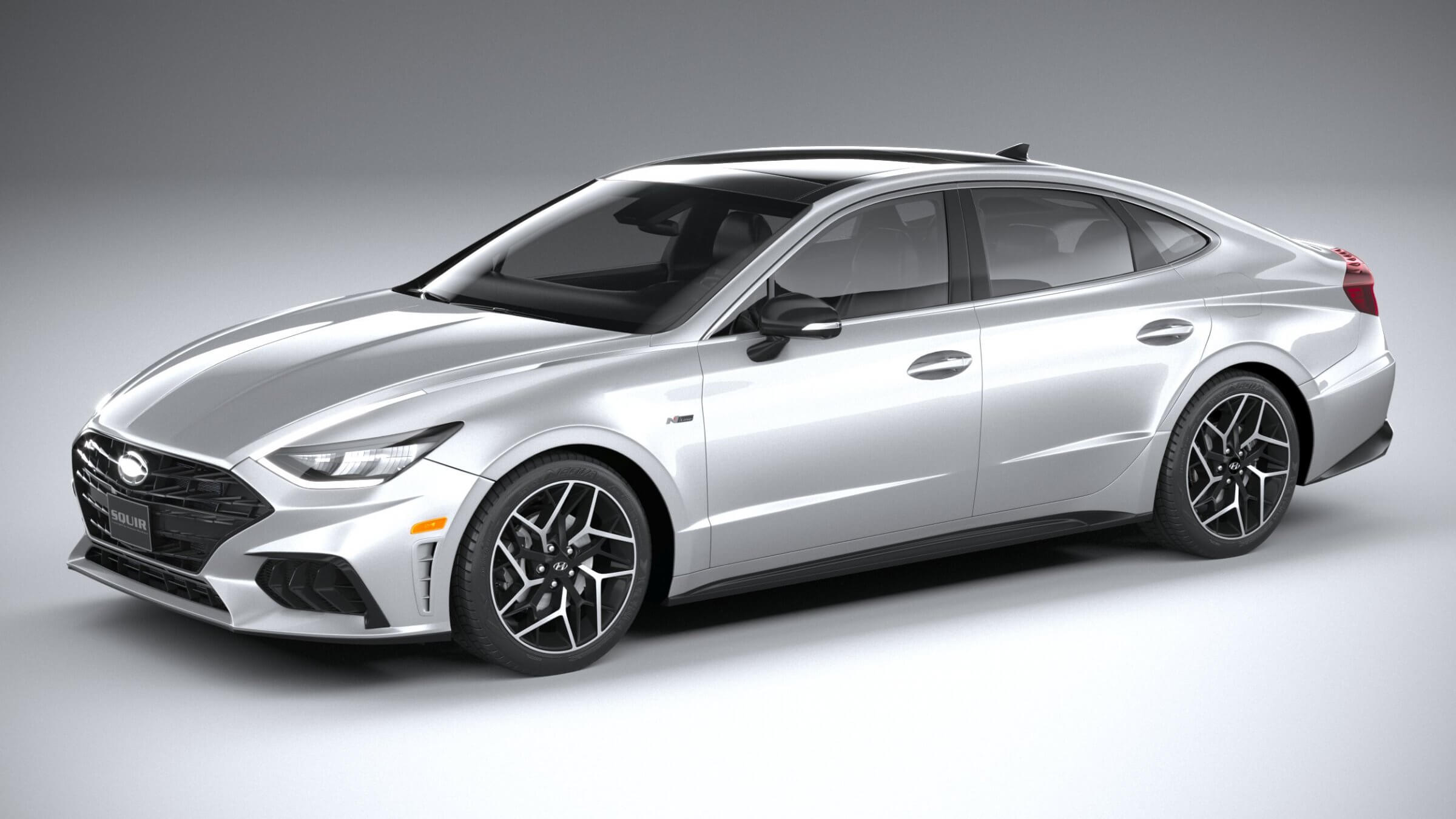 Hyundai Sonata US N-Line 2020 3D Model by SQUIR