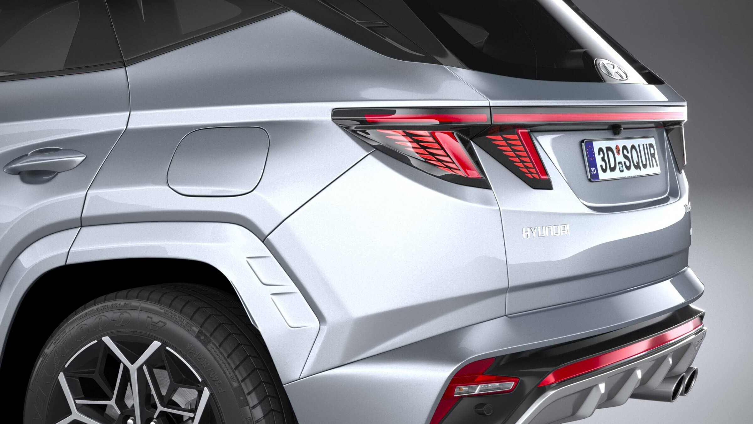 Hyundai Tucson N-Line 2021 3D Model by SQUIR
