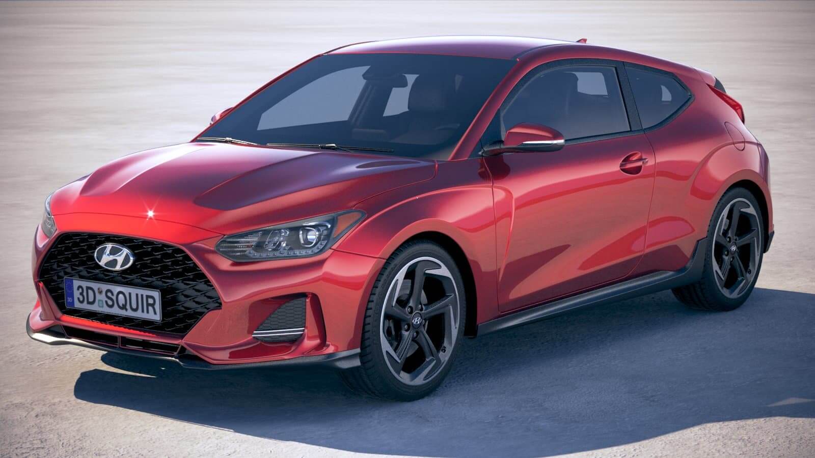 Hyundai Veloster 2019 - 3D Model by SQUIR