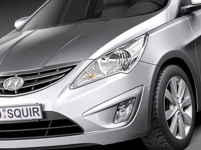 Hyundai Verna 2011 - 3D Model by SQUIR