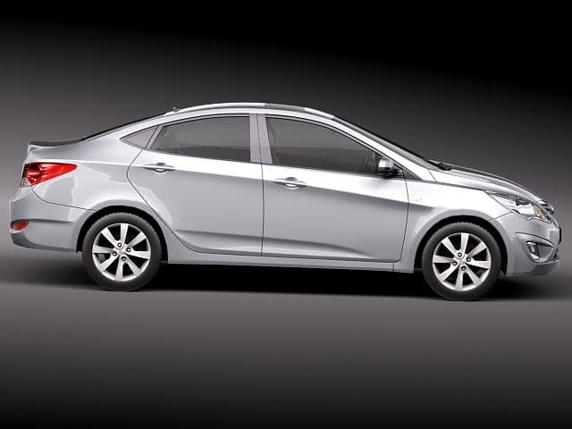 Hyundai Verna 2011 - 3D Model by SQUIR