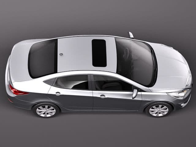 Hyundai Verna 2011 - 3D Model by SQUIR