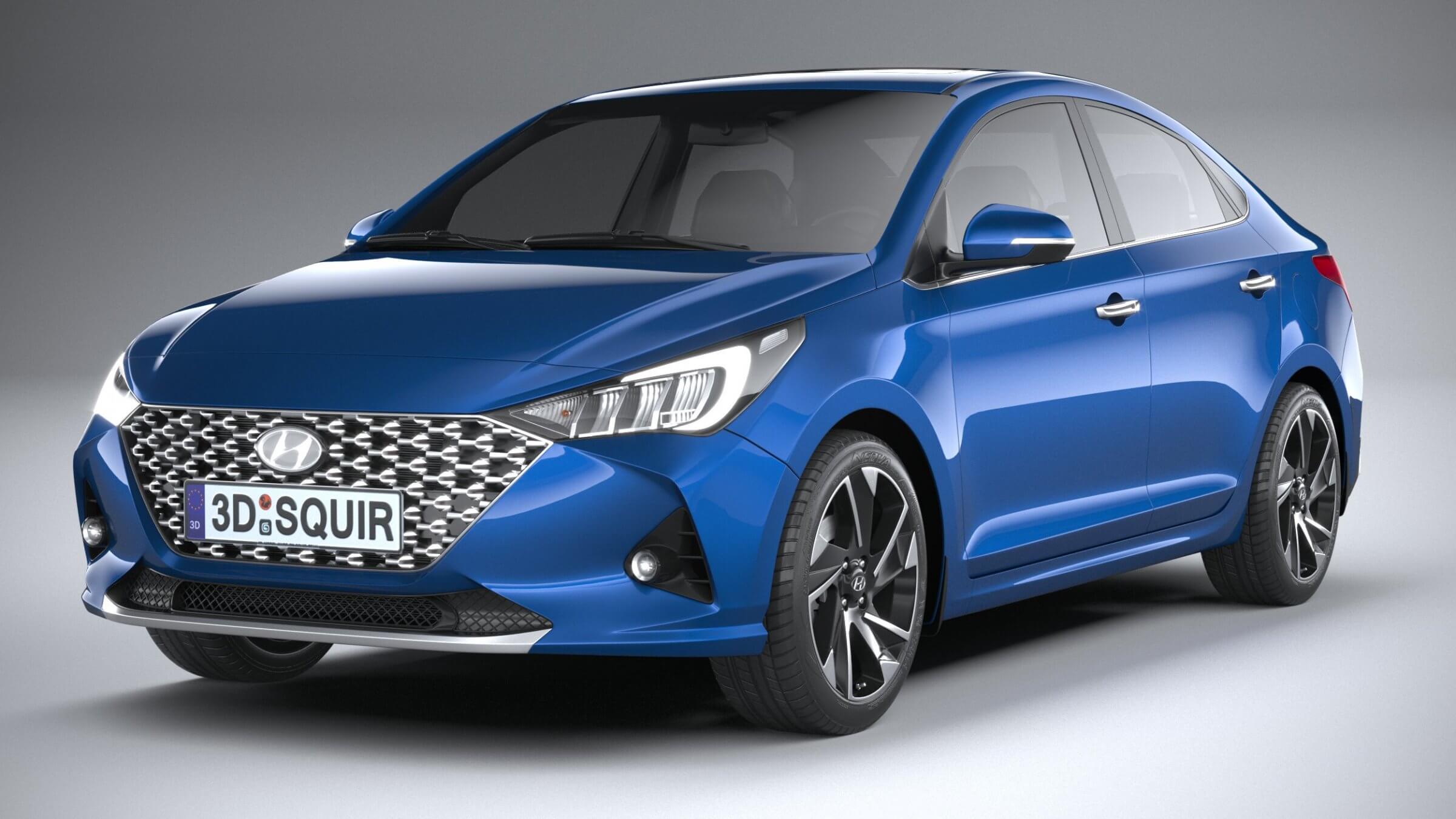 Hyundai Verna 2020 - 3D Model by SQUIR