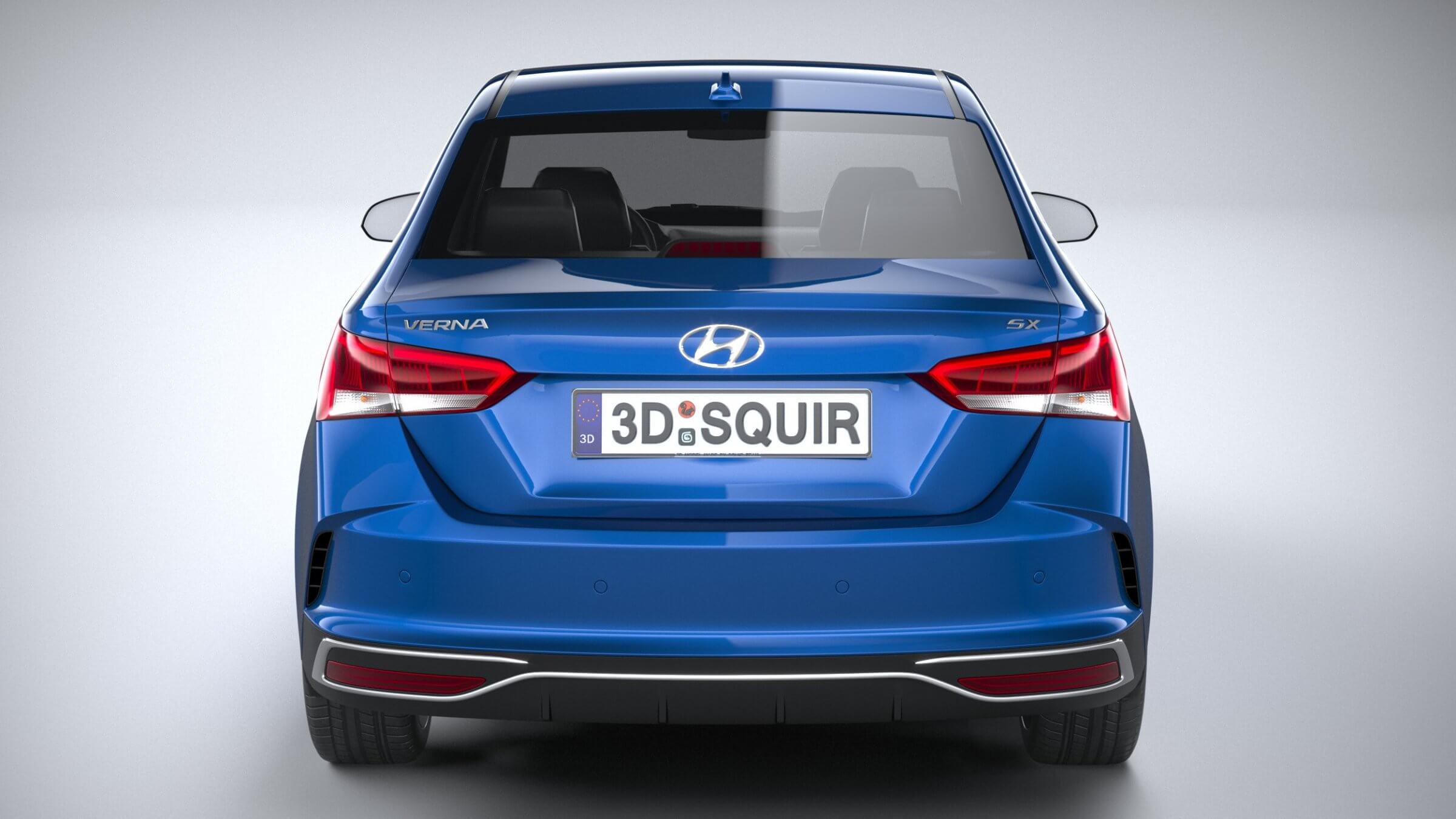 Hyundai Verna 2020 - 3D Model by SQUIR