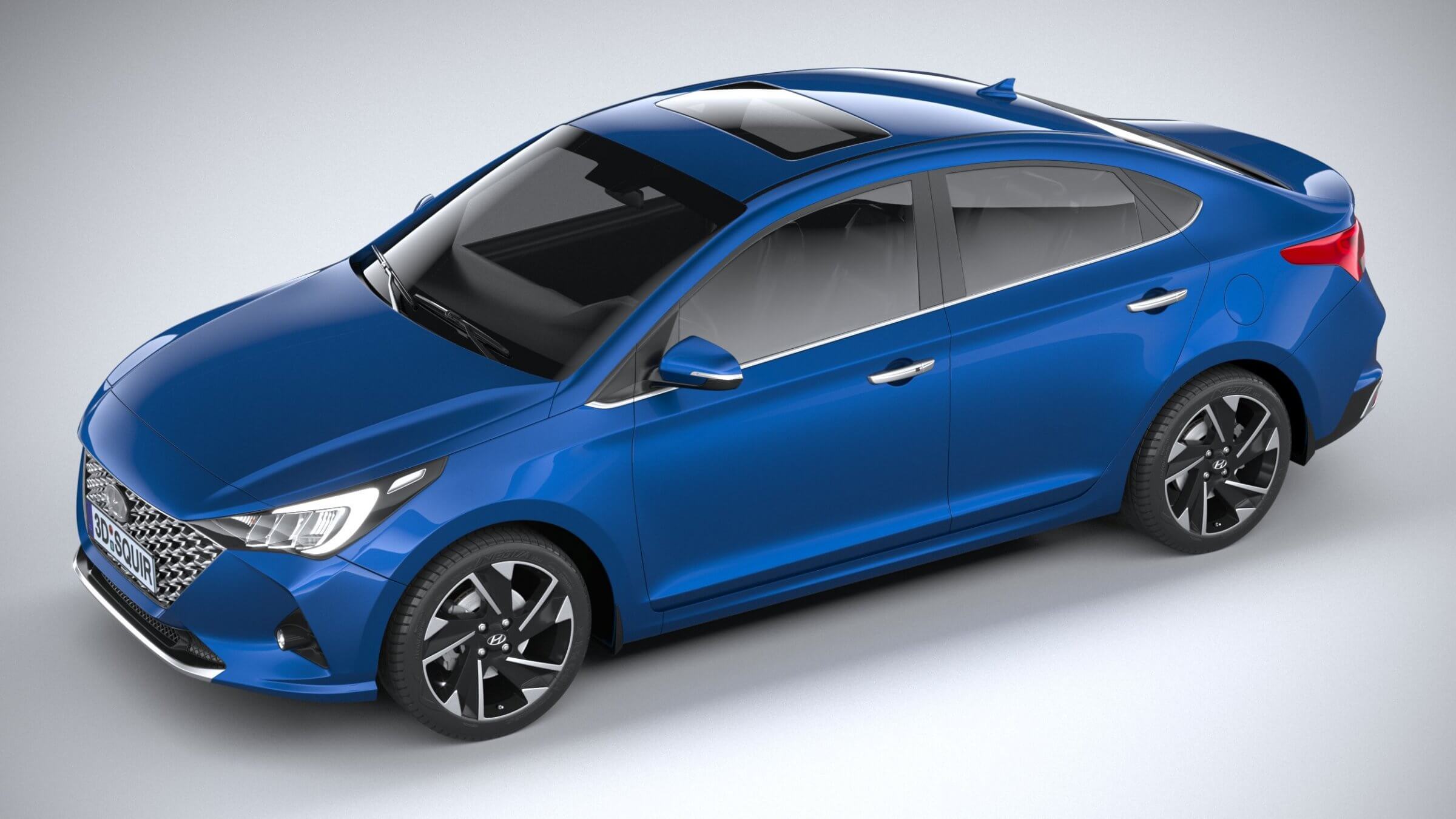 Hyundai Verna 2020 - 3D Model by SQUIR