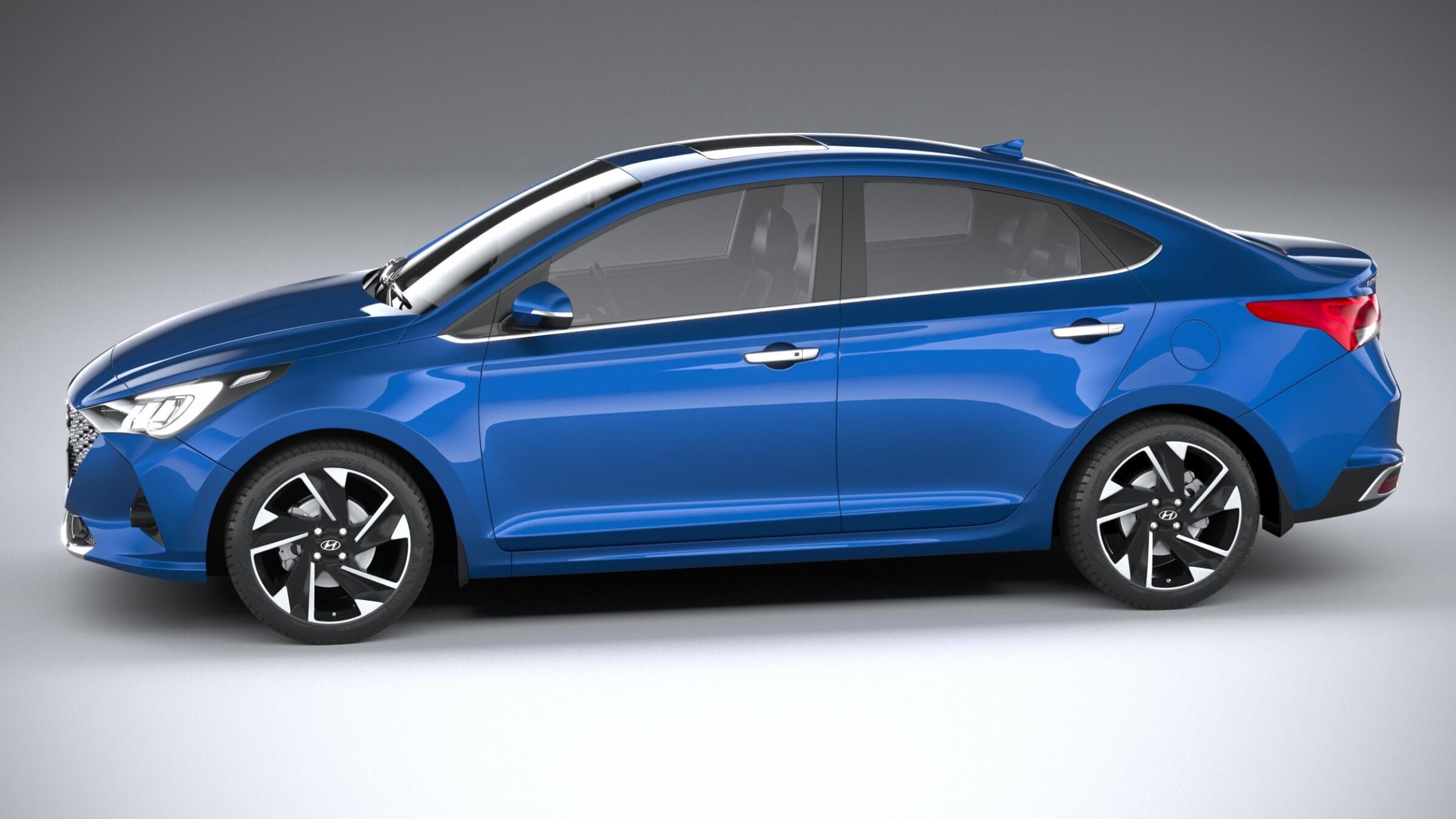 Hyundai Verna 2020 - 3D Model by SQUIR