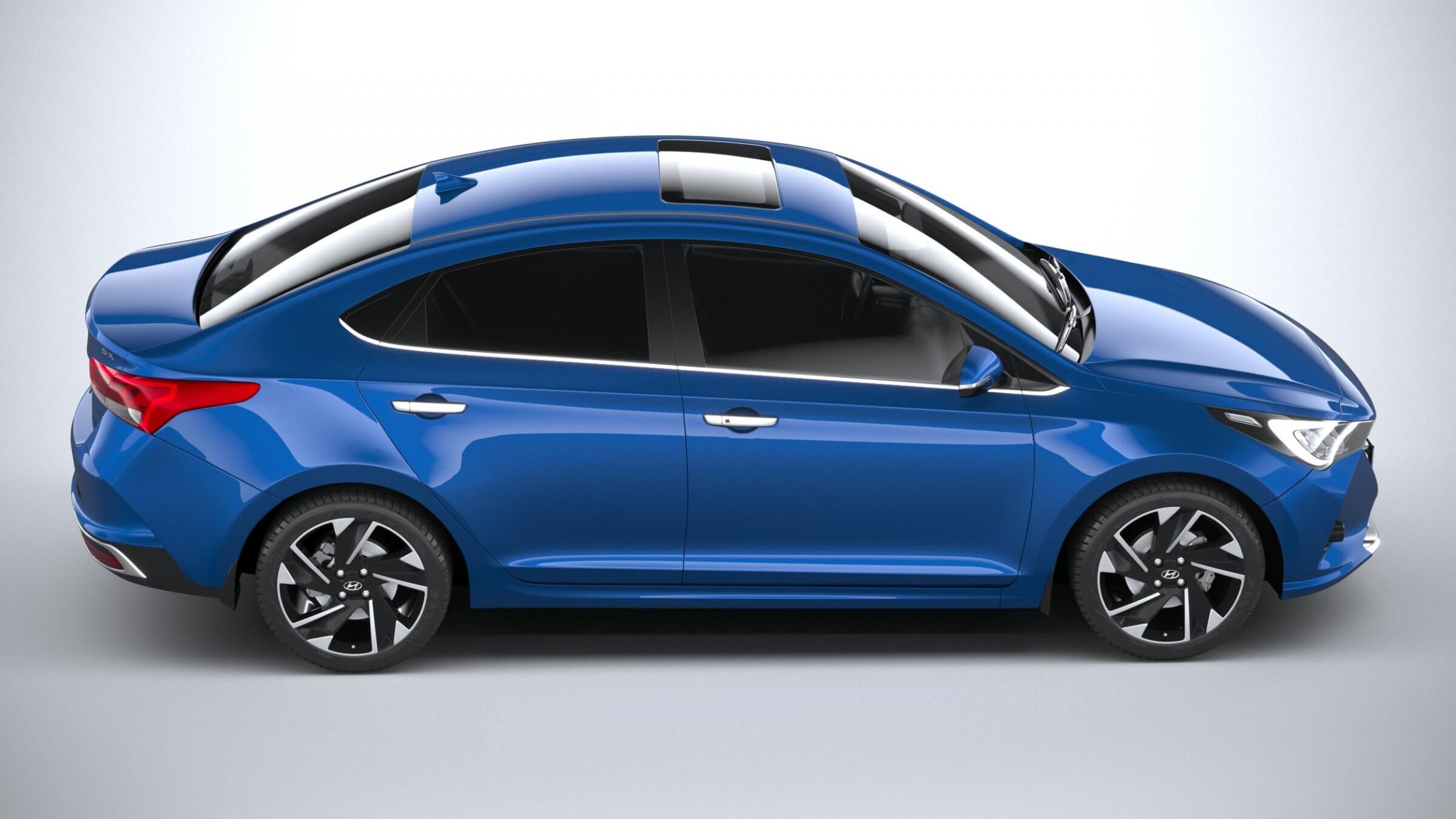 Hyundai Verna 2020 - 3D Model by SQUIR