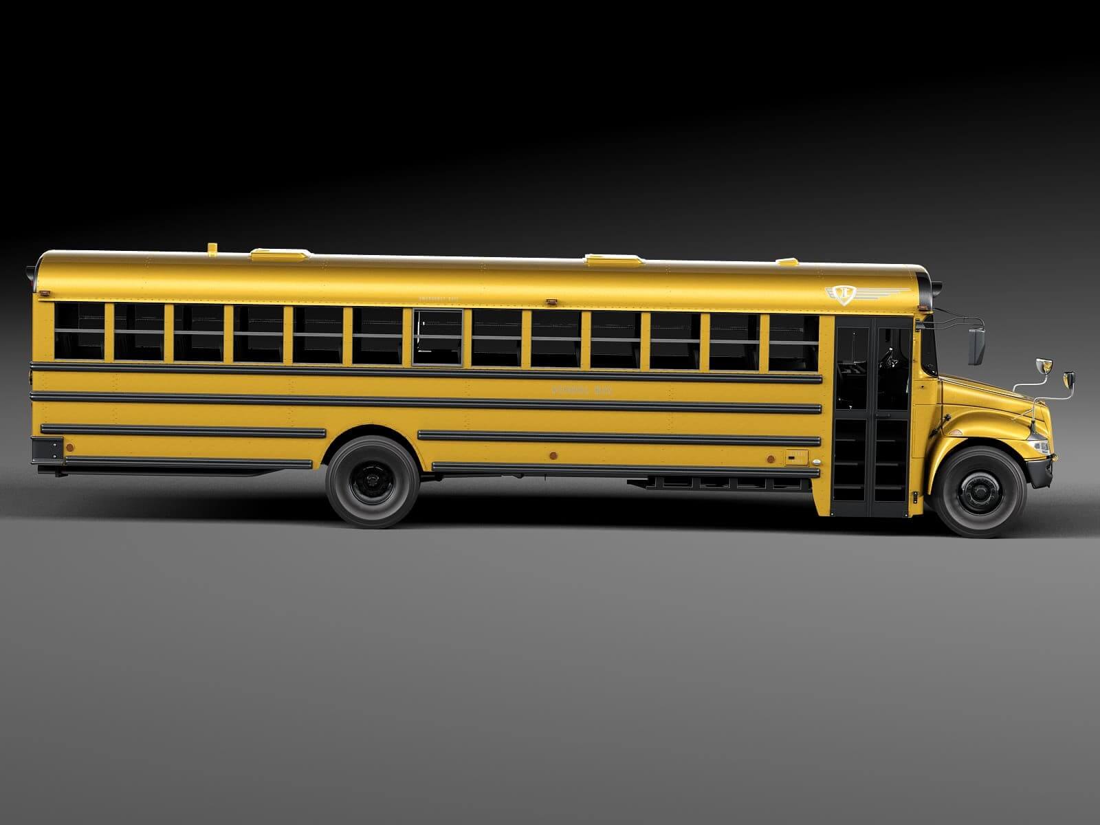 IC CE Series Schoolbus 2015 - 3D Model by SQUIR