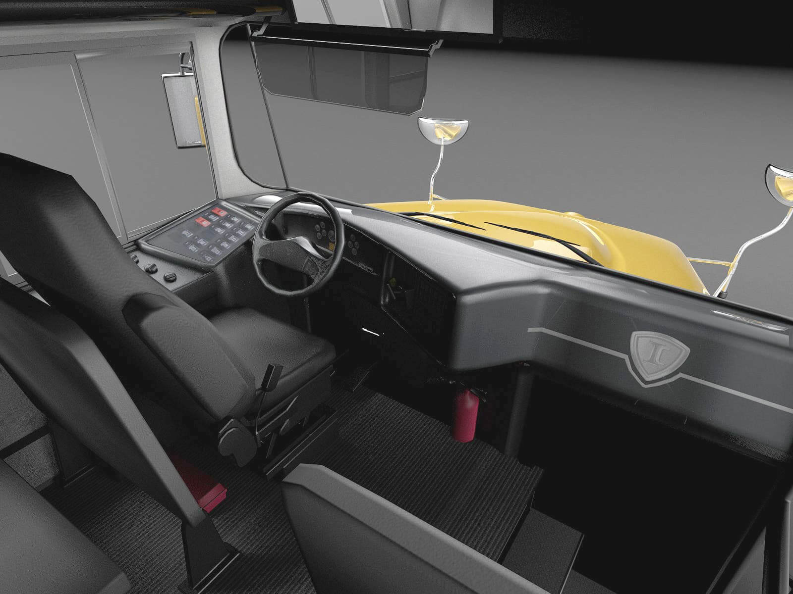 IC CE Series Schoolbus 2015 - 3D Model by SQUIR