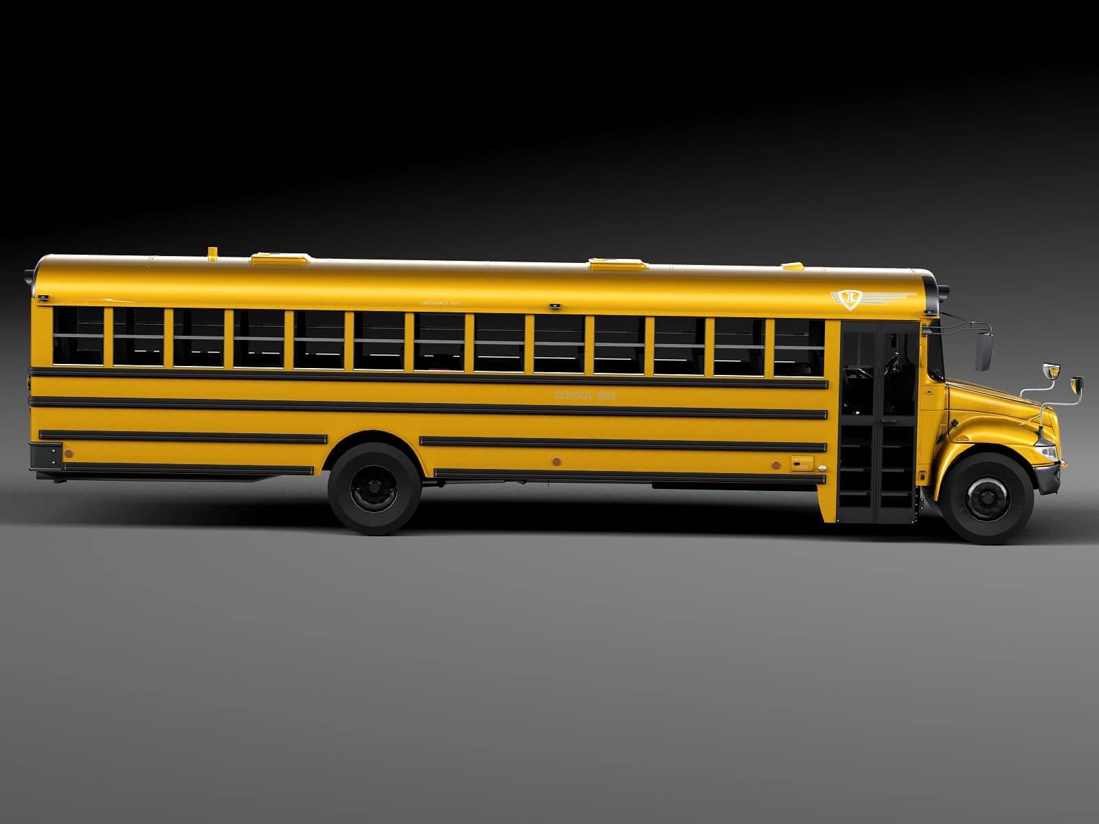 IC CE Series Schoolbus 2015 - 3D Model by SQUIR