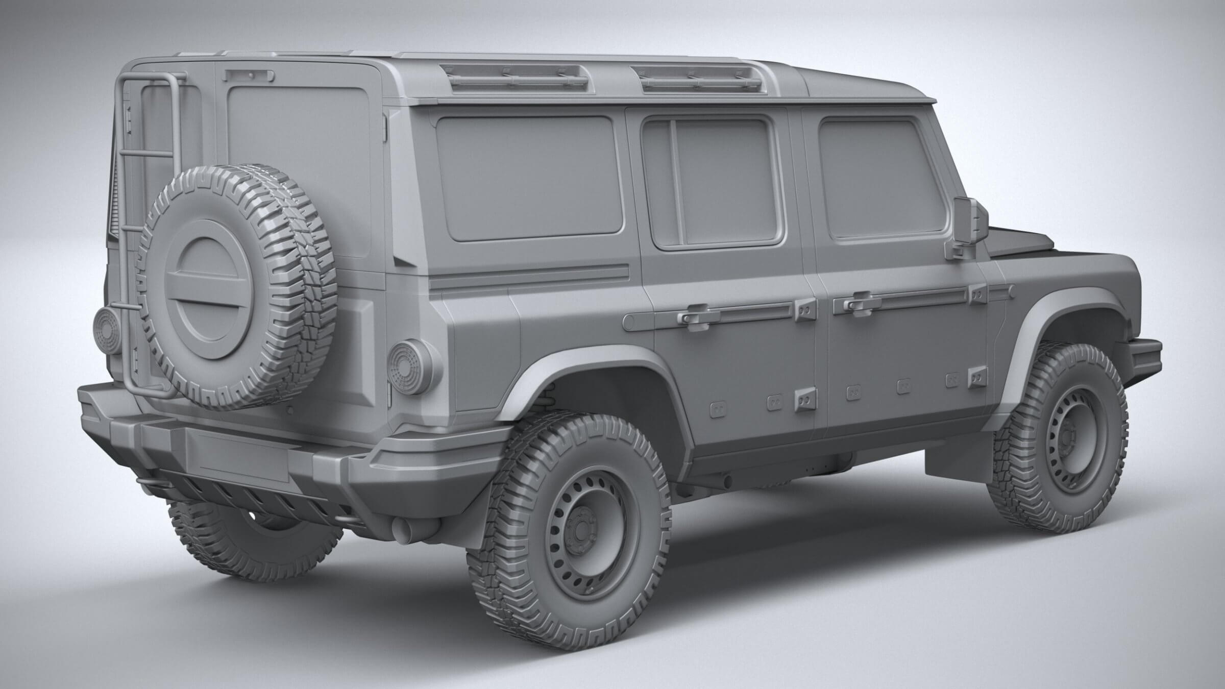 Ineos Grenadier 2022 - 3D Model by SQUIR