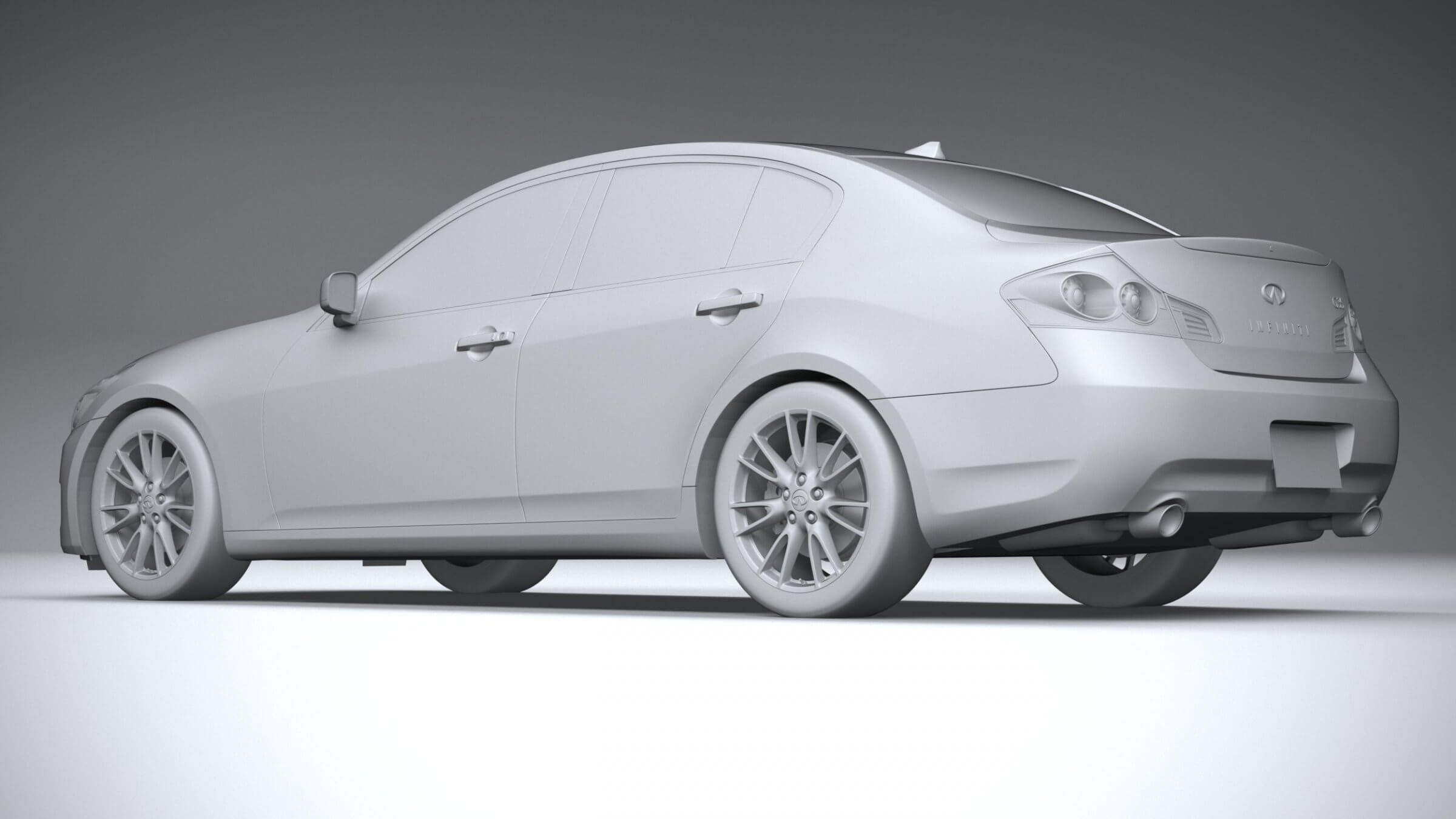 Infiniti G35 Sedan 2007 - 3D Model by SQUIR