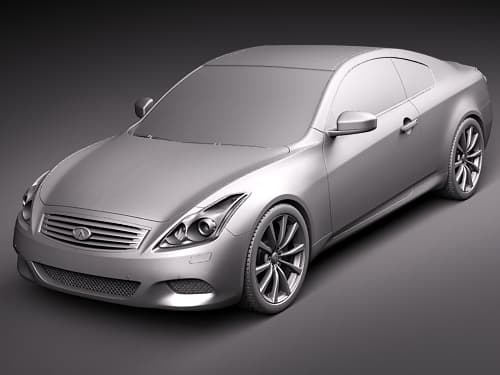 Infiniti G37 Coupe - 3D Model by SQUIR
