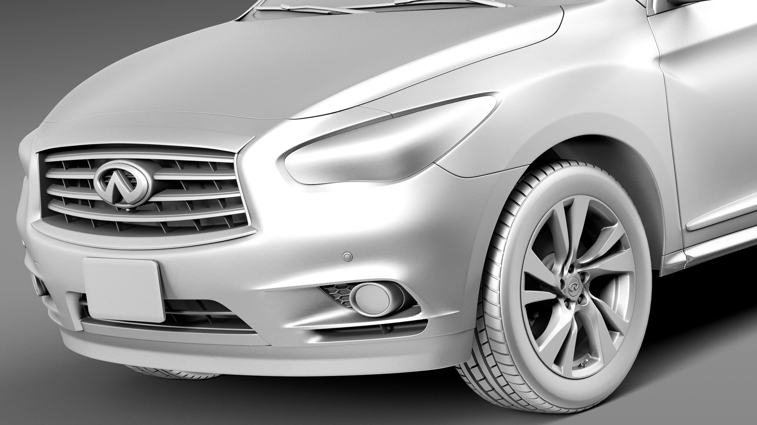 Infiniti Jx 2013 - 3D Model by SQUIR