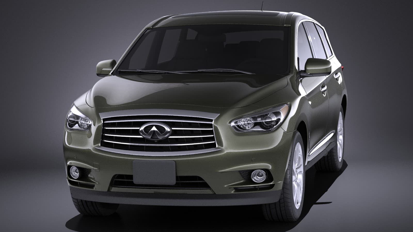 Infiniti JX 2017 (V-Ray) 3D Model by SQUIR