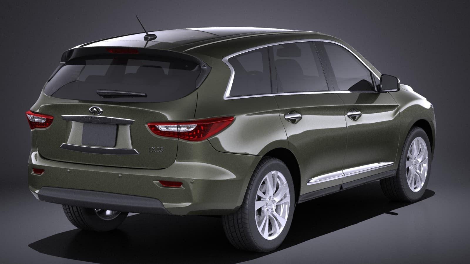 Infiniti JX 2017 (V-Ray) 3D Model by SQUIR
