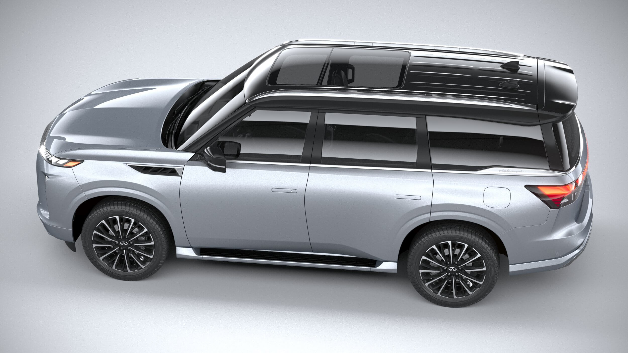 Infiniti QX80 2025 - 3D Model by SQUIR