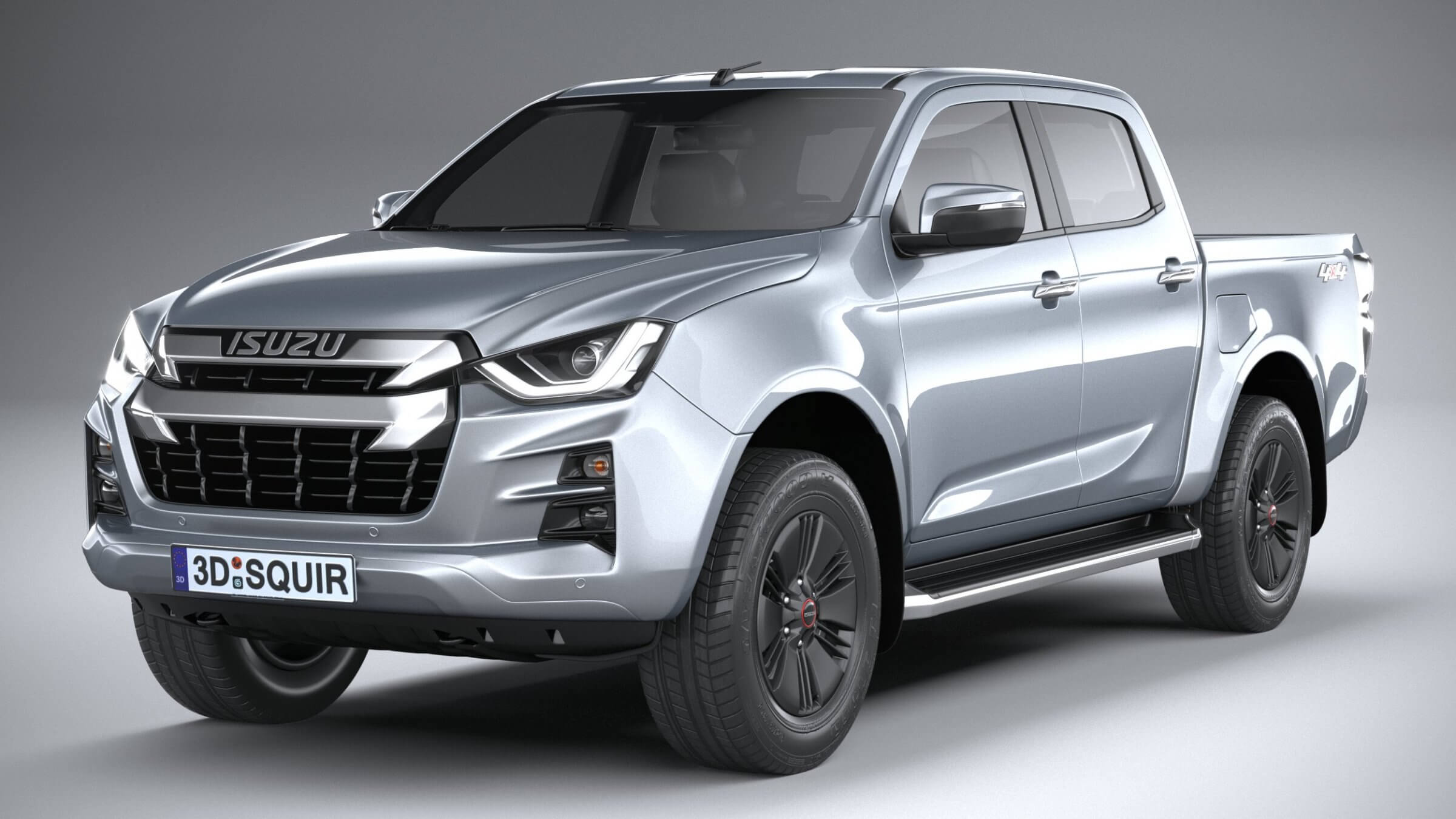 Isuzu D-max 2020 3D Model by SQUIR