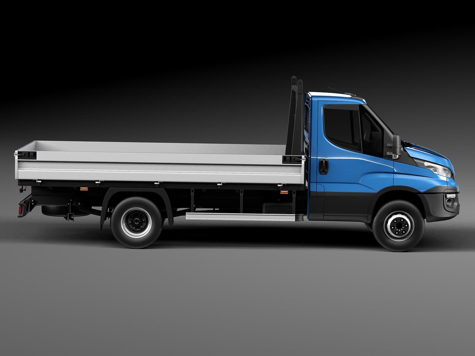 Iveco Daily Chassis Cab Pickup 2015 - 3D Model by SQUIR