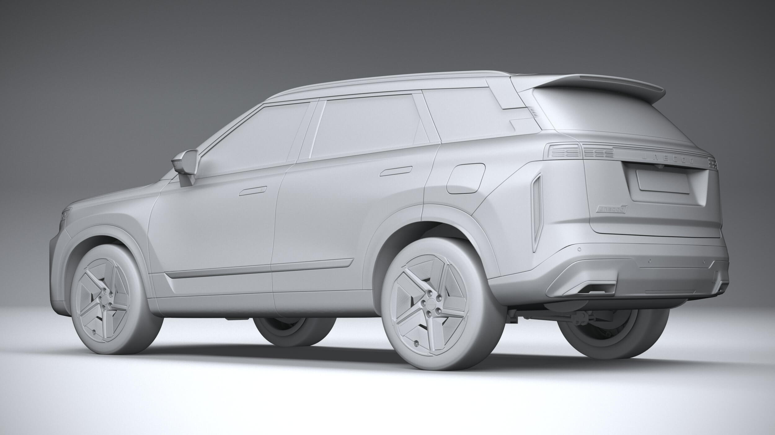 Jaecoo 7 2025 - 3D Model by SQUIR