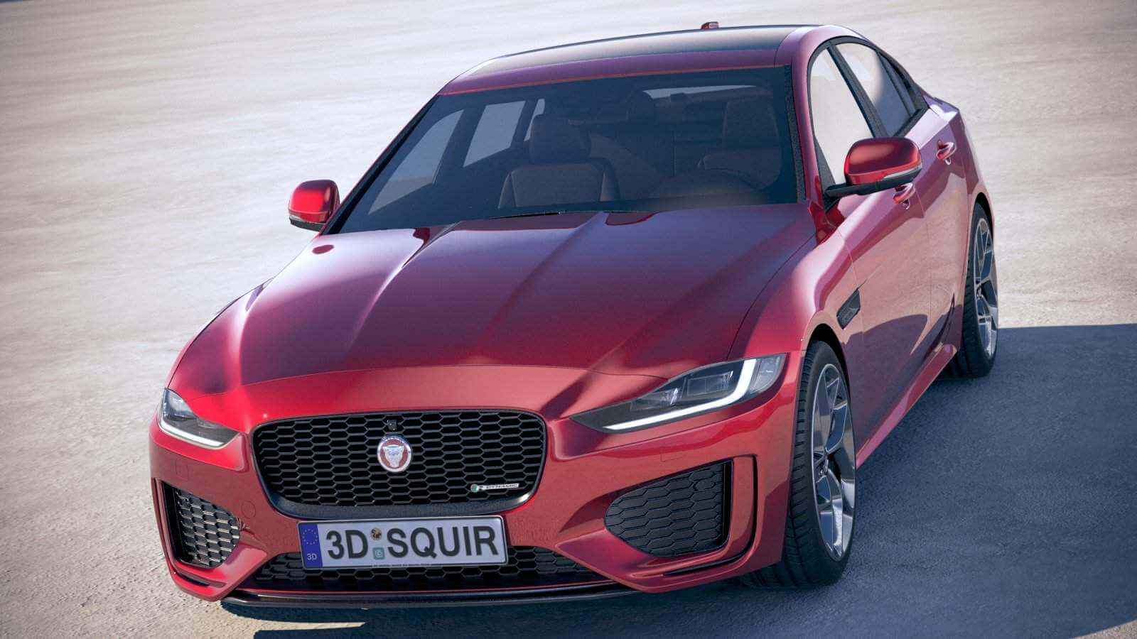 Jaguar XE R-Dynamic 2020 3D Model by SQUIR