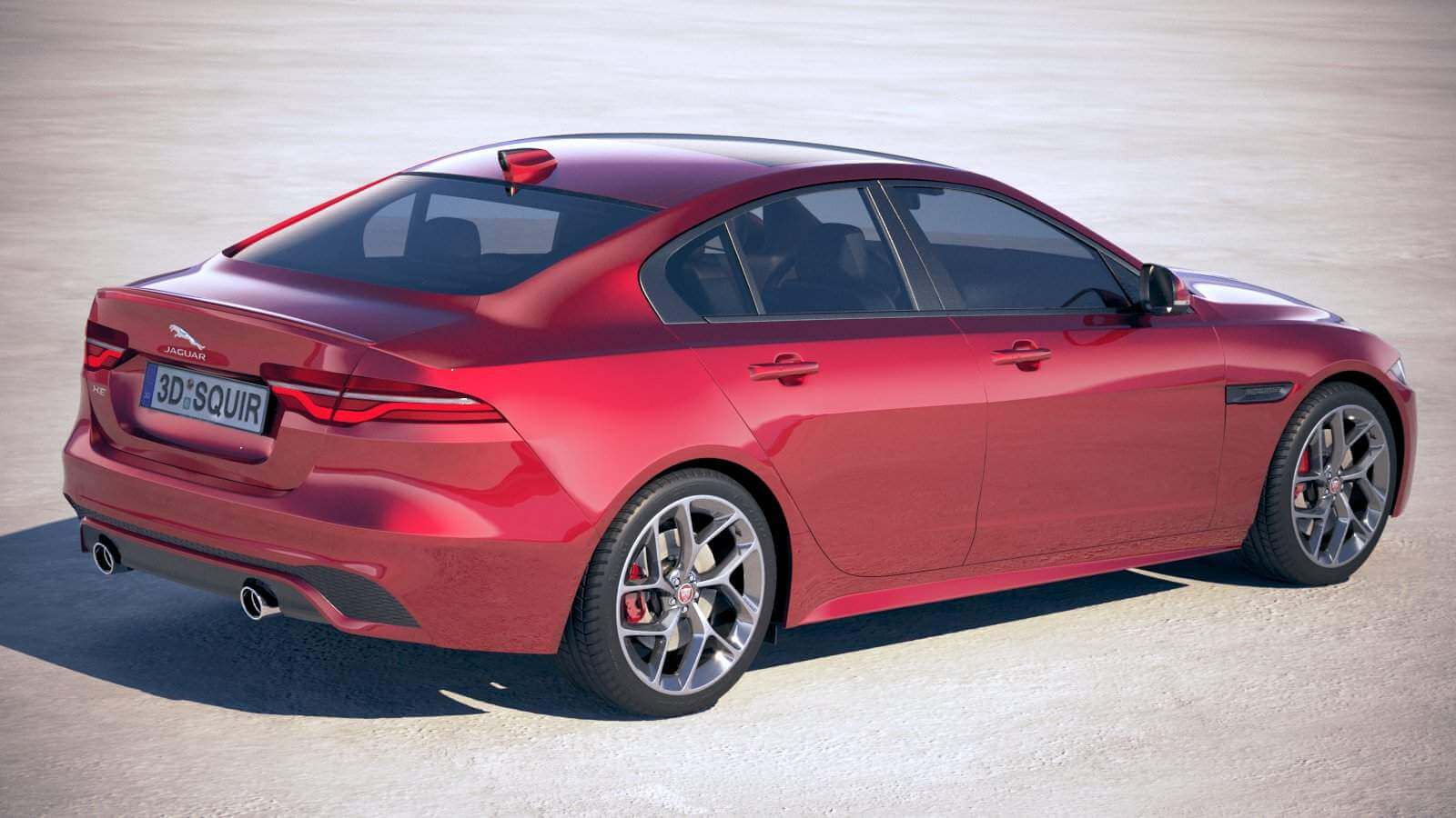 Jaguar XE R-Dynamic 2020 3D Model by SQUIR