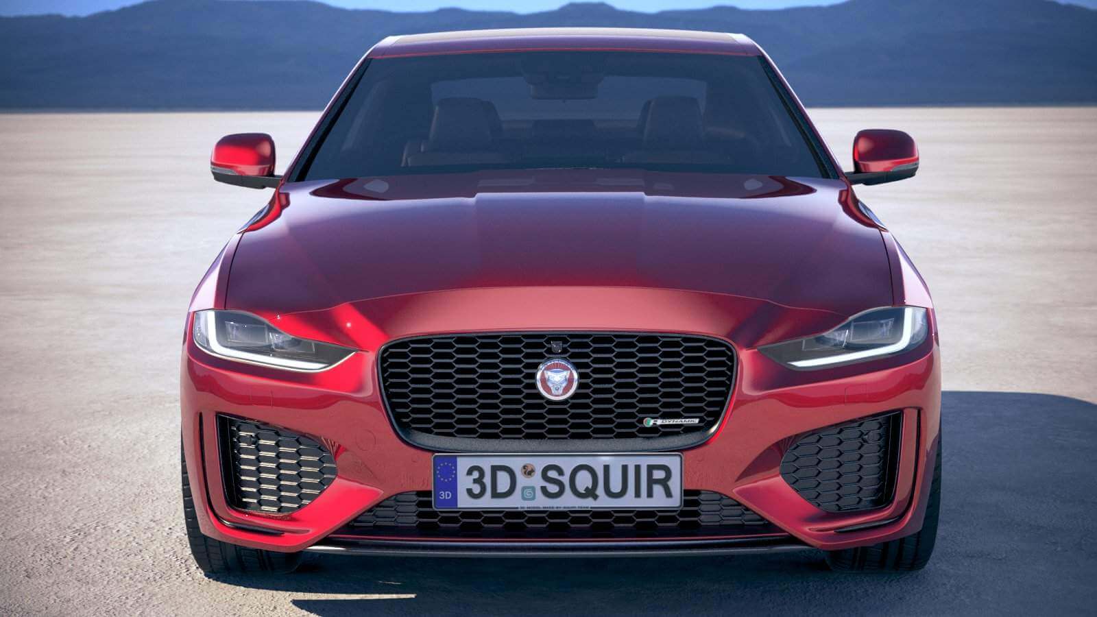 Jaguar XE R-Dynamic 2020 3D Model by SQUIR