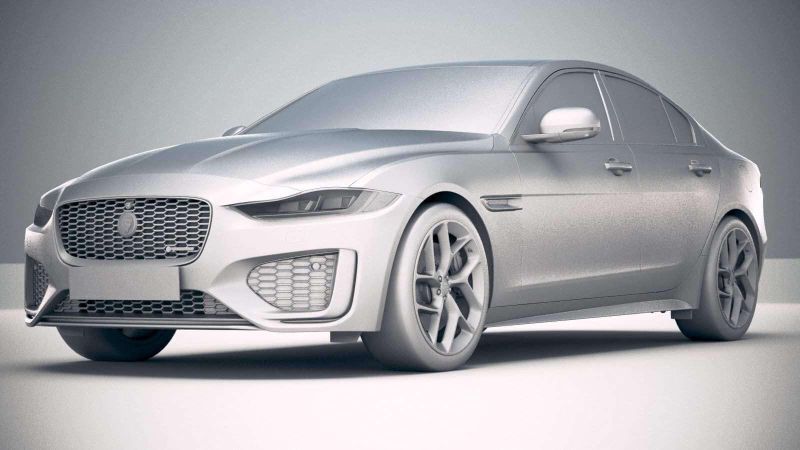 Jaguar XE R-Dynamic 2020 3D Model by SQUIR