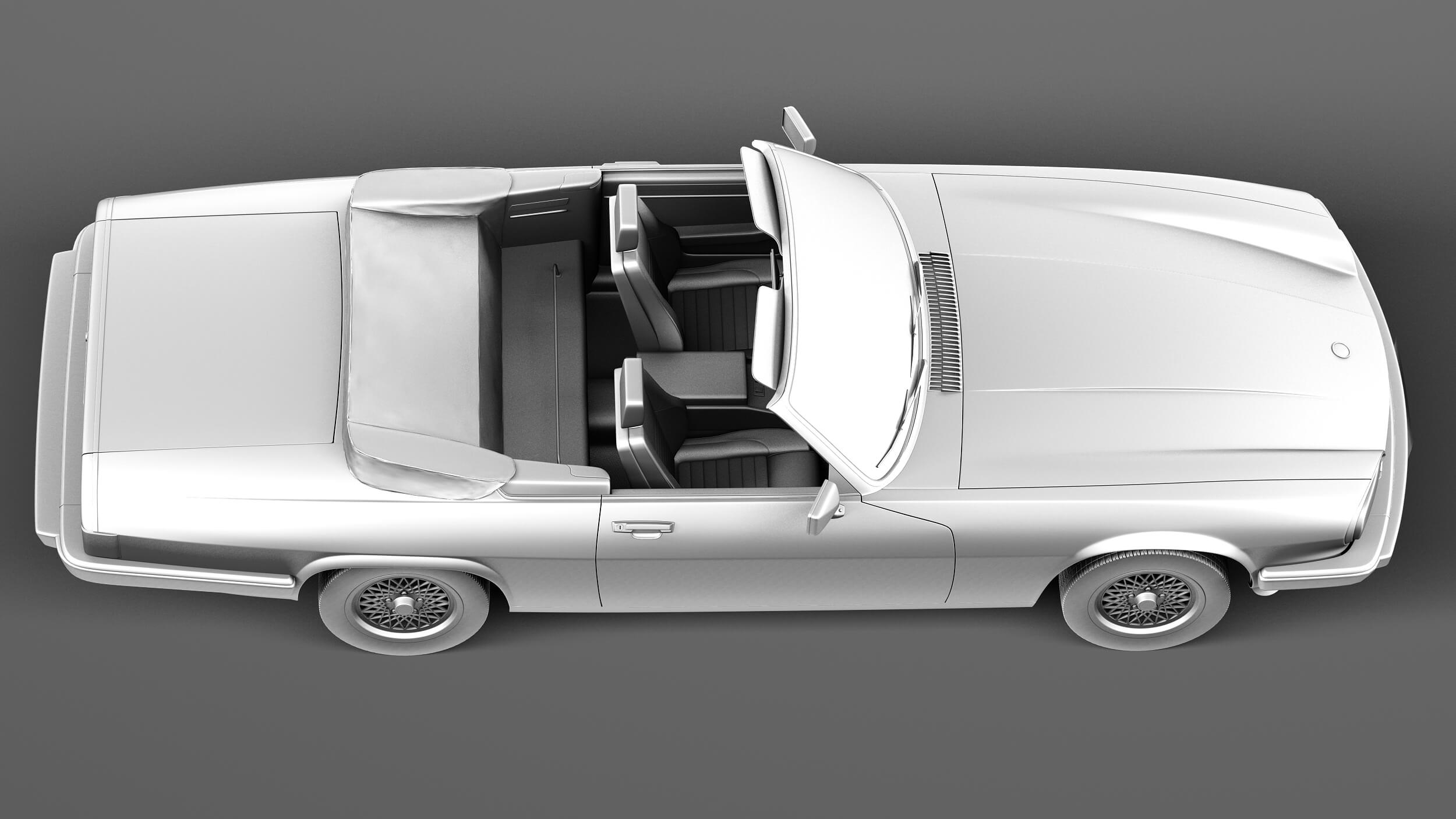 Jaguar Xjs Cabrio 1975 - 3D Model by SQUIR