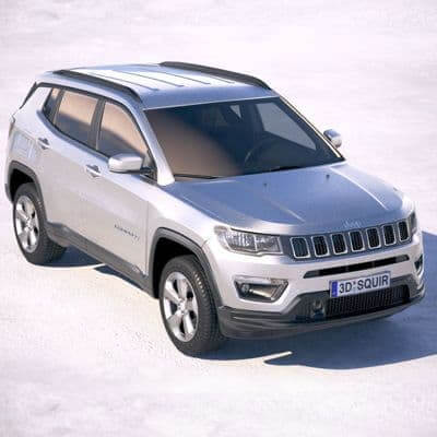 Jeep Compass 2018 - 3D Model by SQUIR