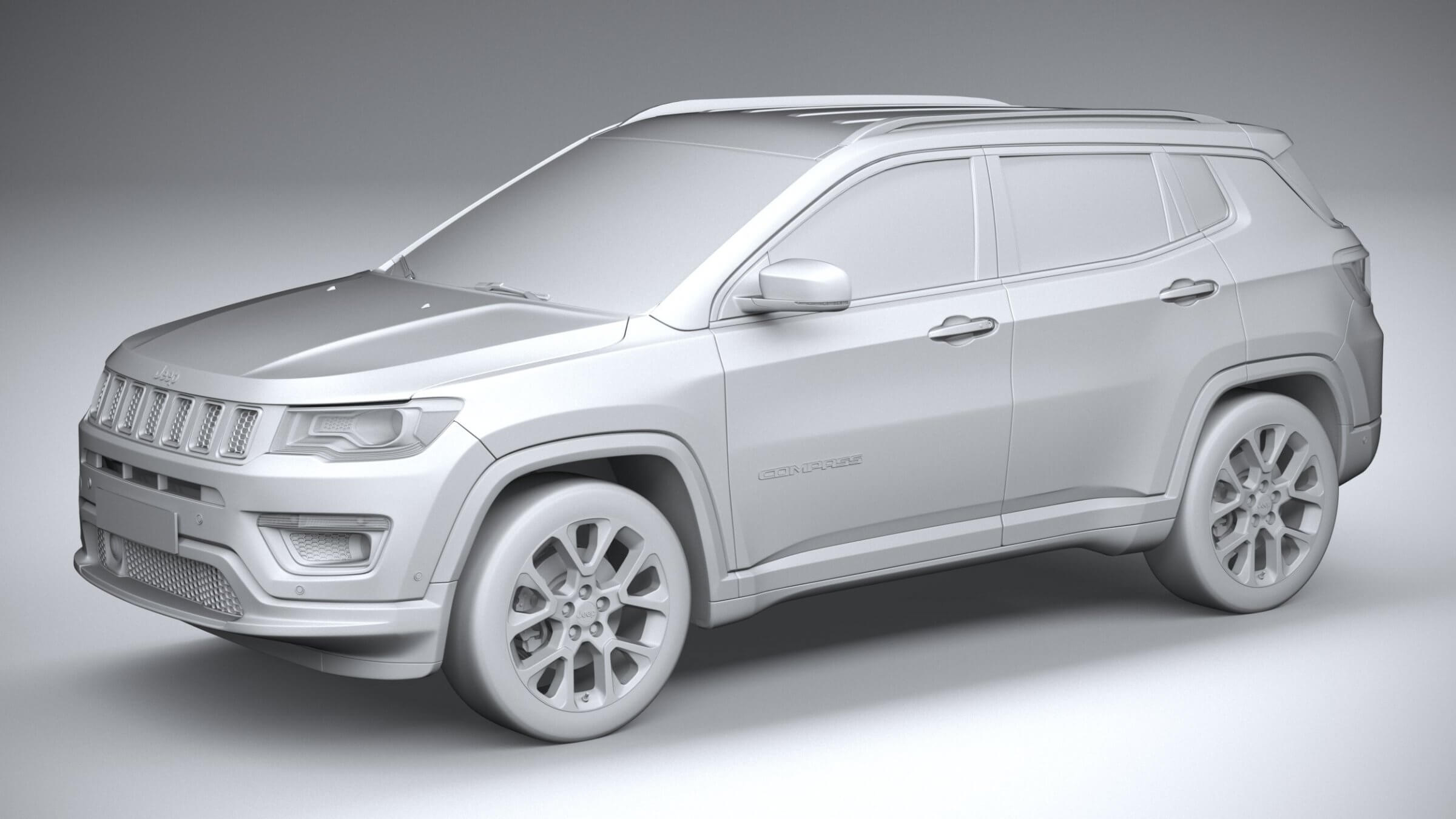 Jeep Compass 2020 - 3D Model by SQUIR