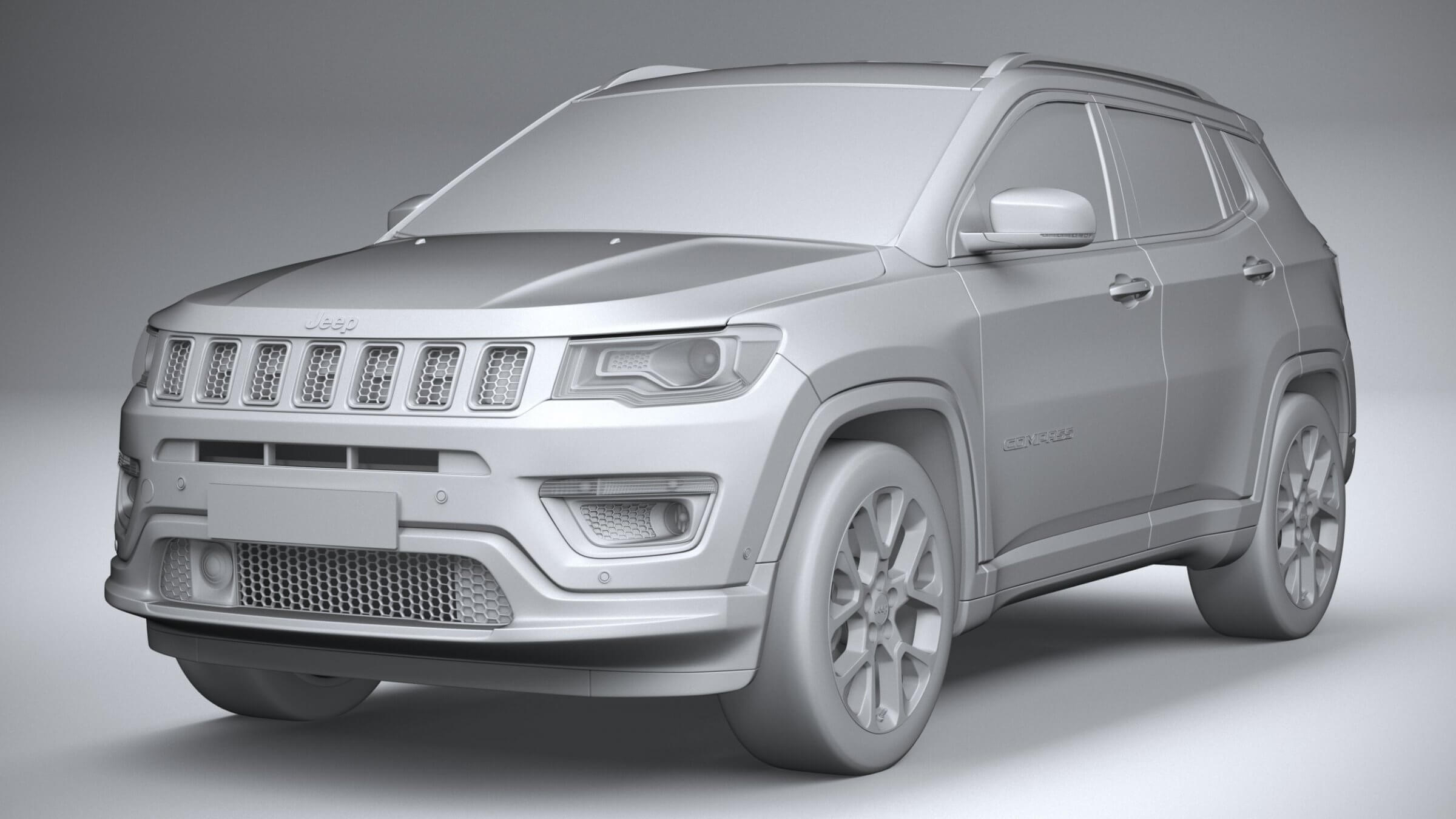 Jeep Compass 2020 - 3D Model by SQUIR