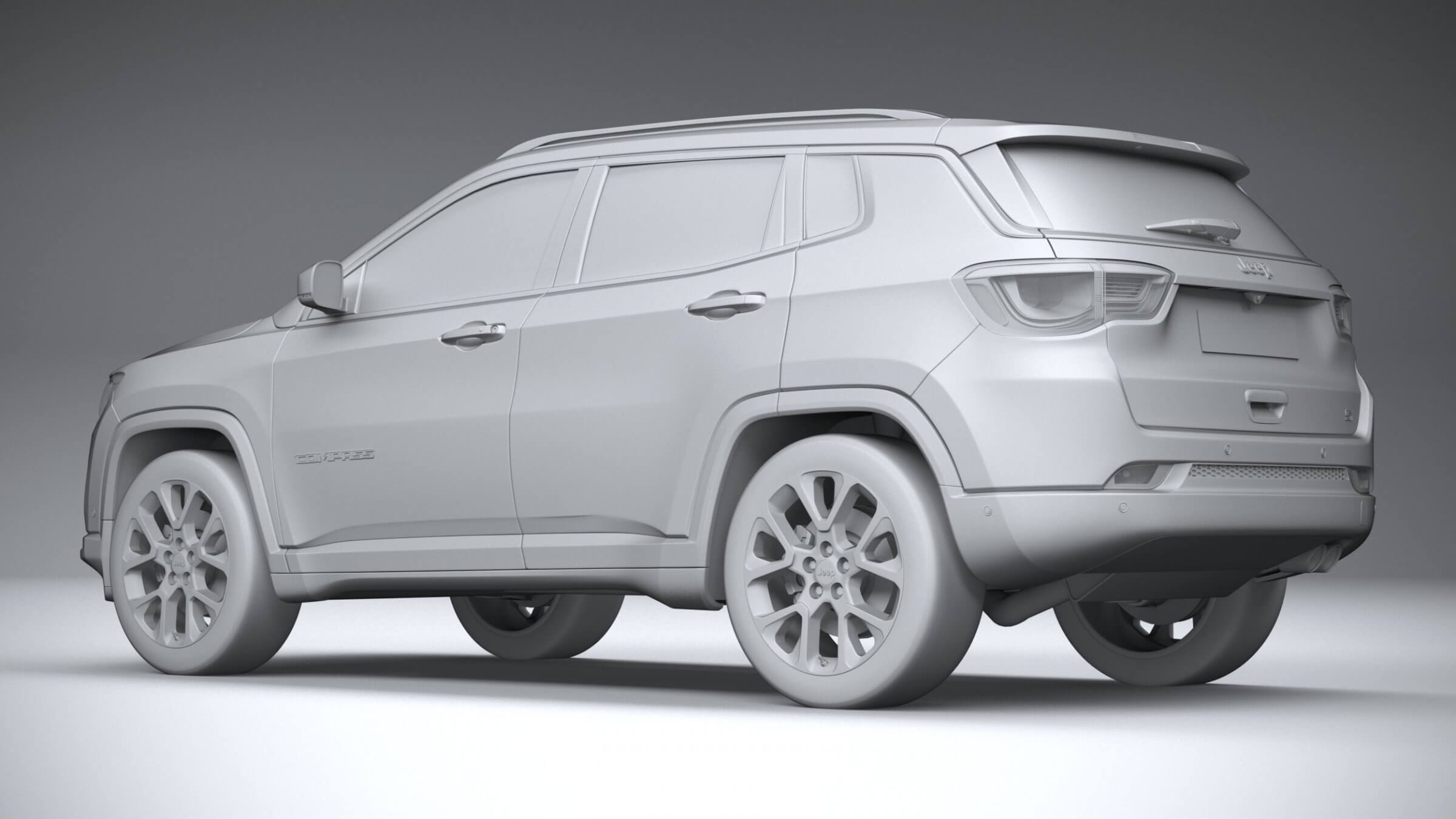 Jeep Compass 2020 - 3D Model by SQUIR