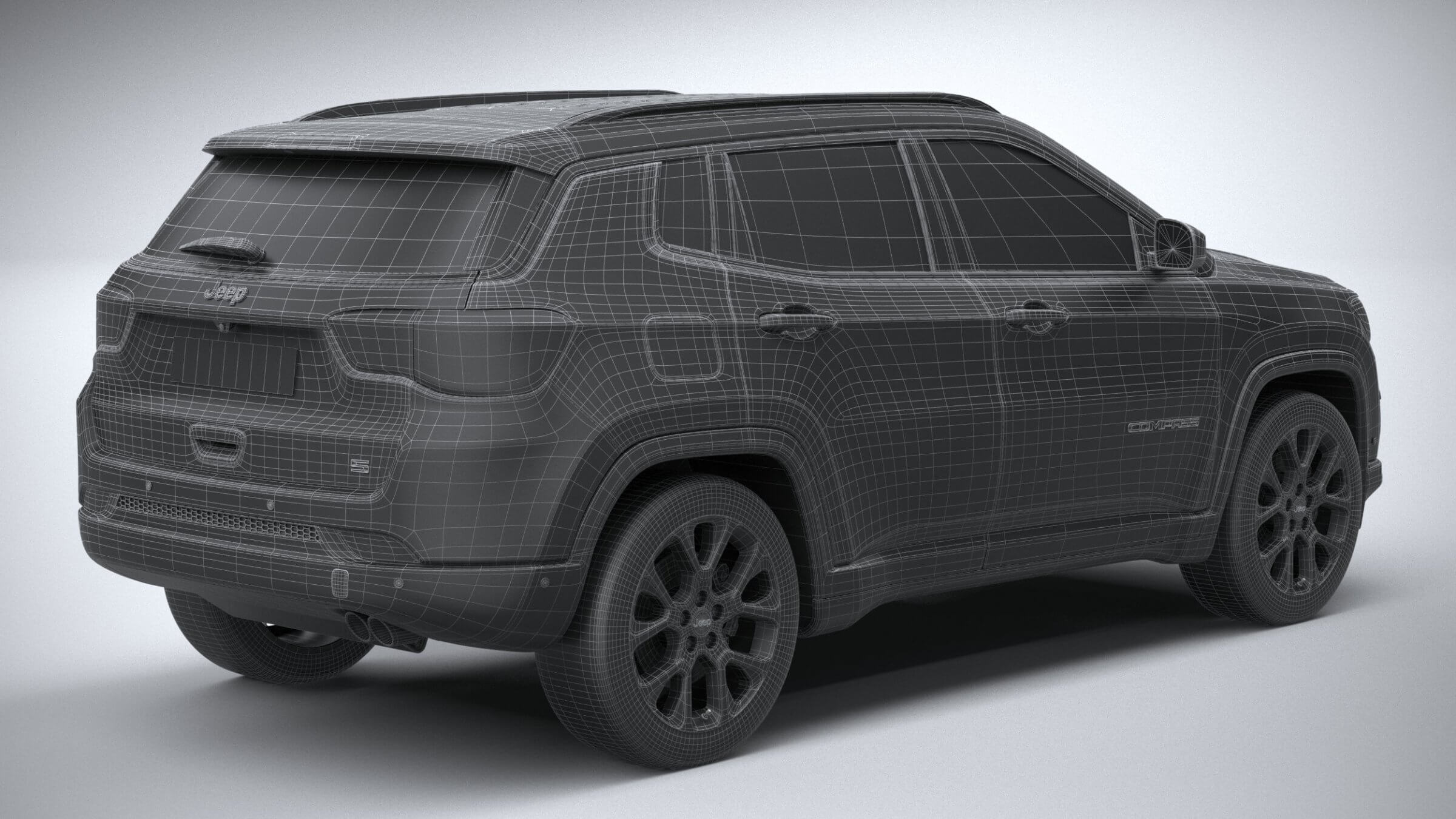 Jeep Compass 2020 - 3D Model by SQUIR