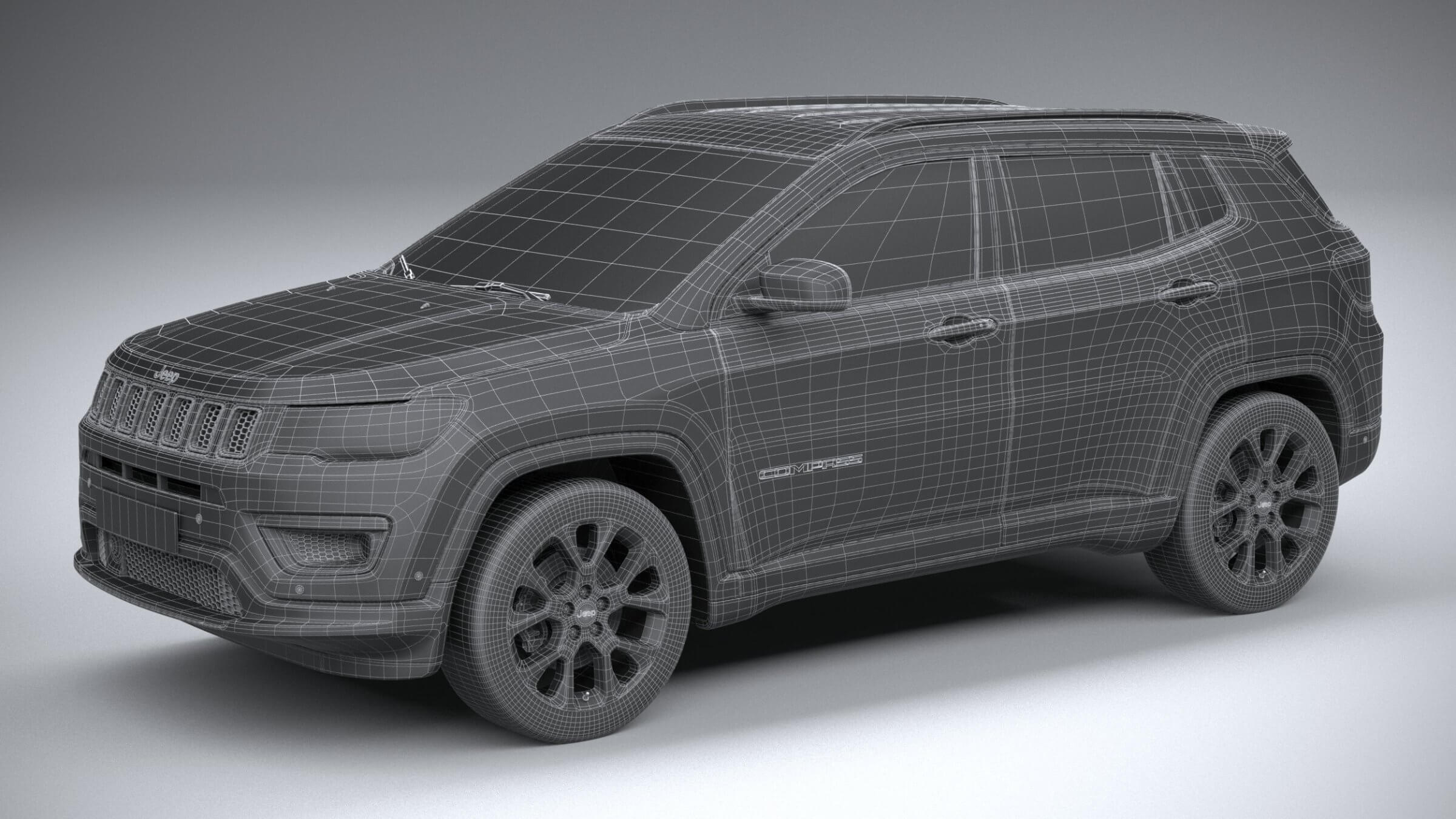 Jeep Compass 2020 - 3D Model by SQUIR