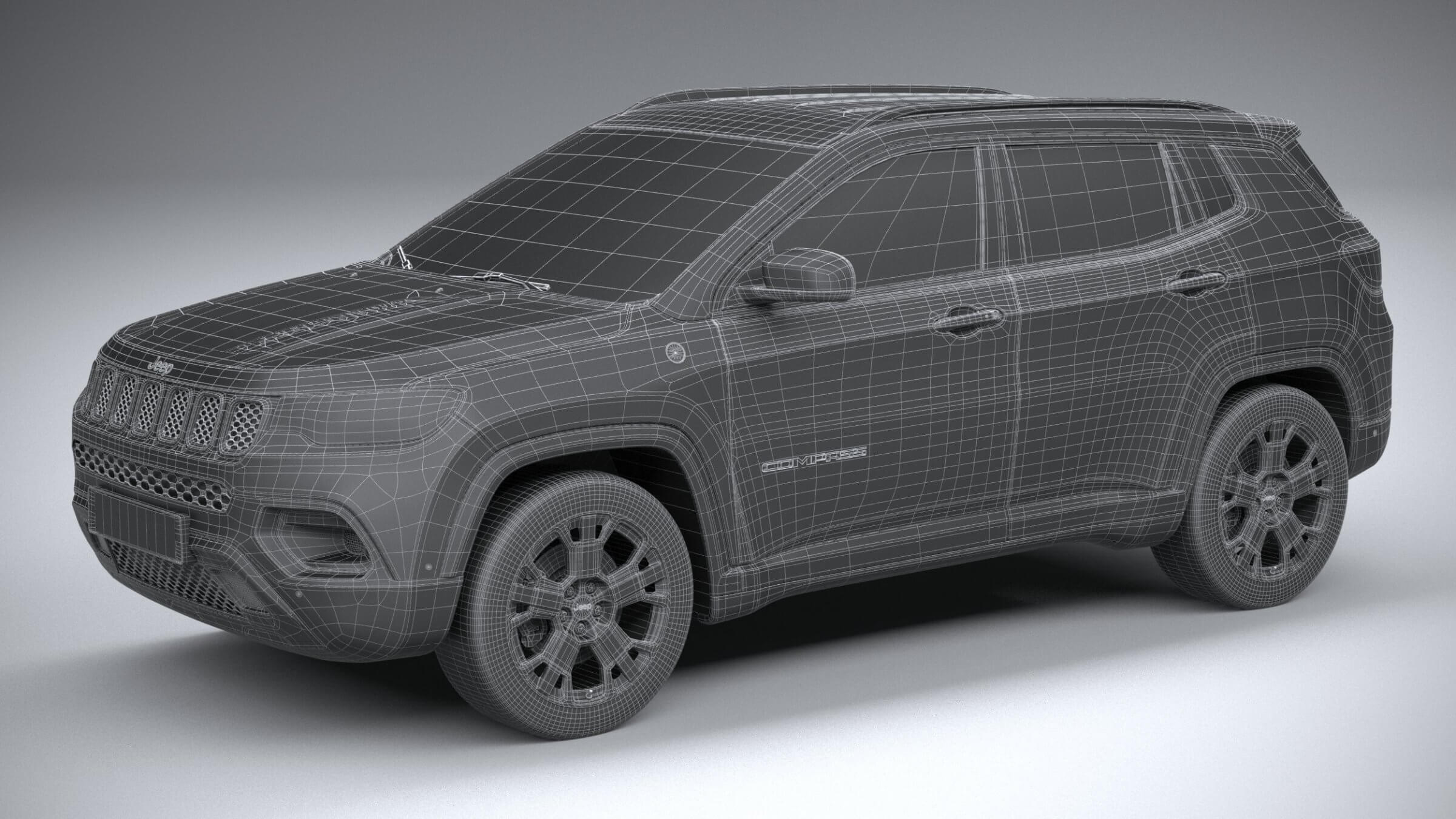 Jeep Compass Trailhawk 2022 - 3D Model by SQUIR