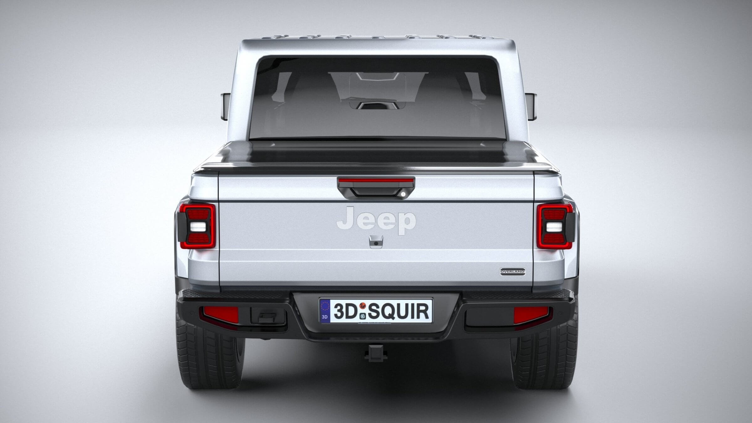 Jeep Gladiator 2020 Low Poly - 3D Model by SQUIR