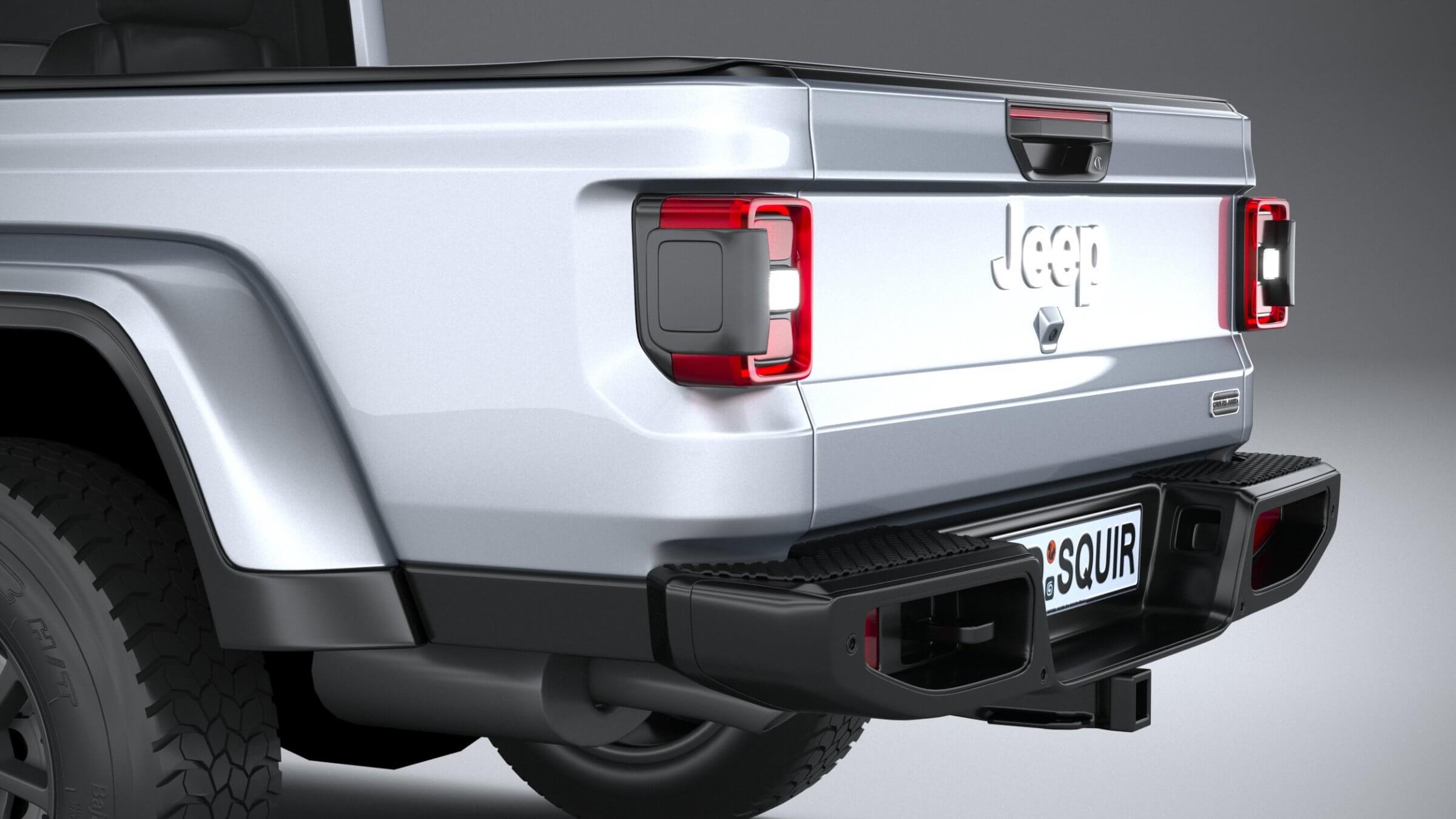 Jeep Gladiator SingleCab 2021 - 3D Model by SQUIR