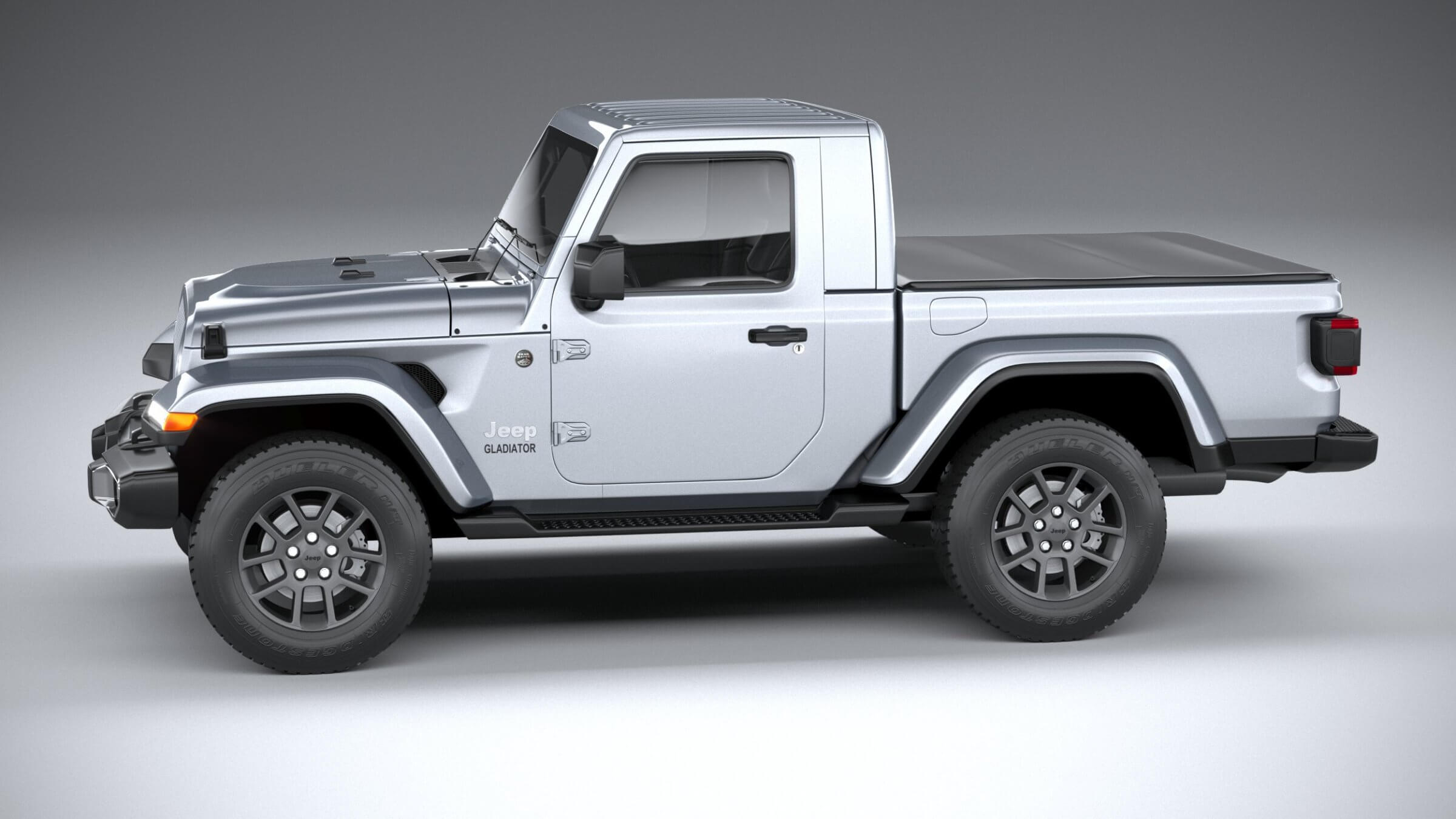 Jeep Gladiator SingleCab 2021 - 3D Model by SQUIR