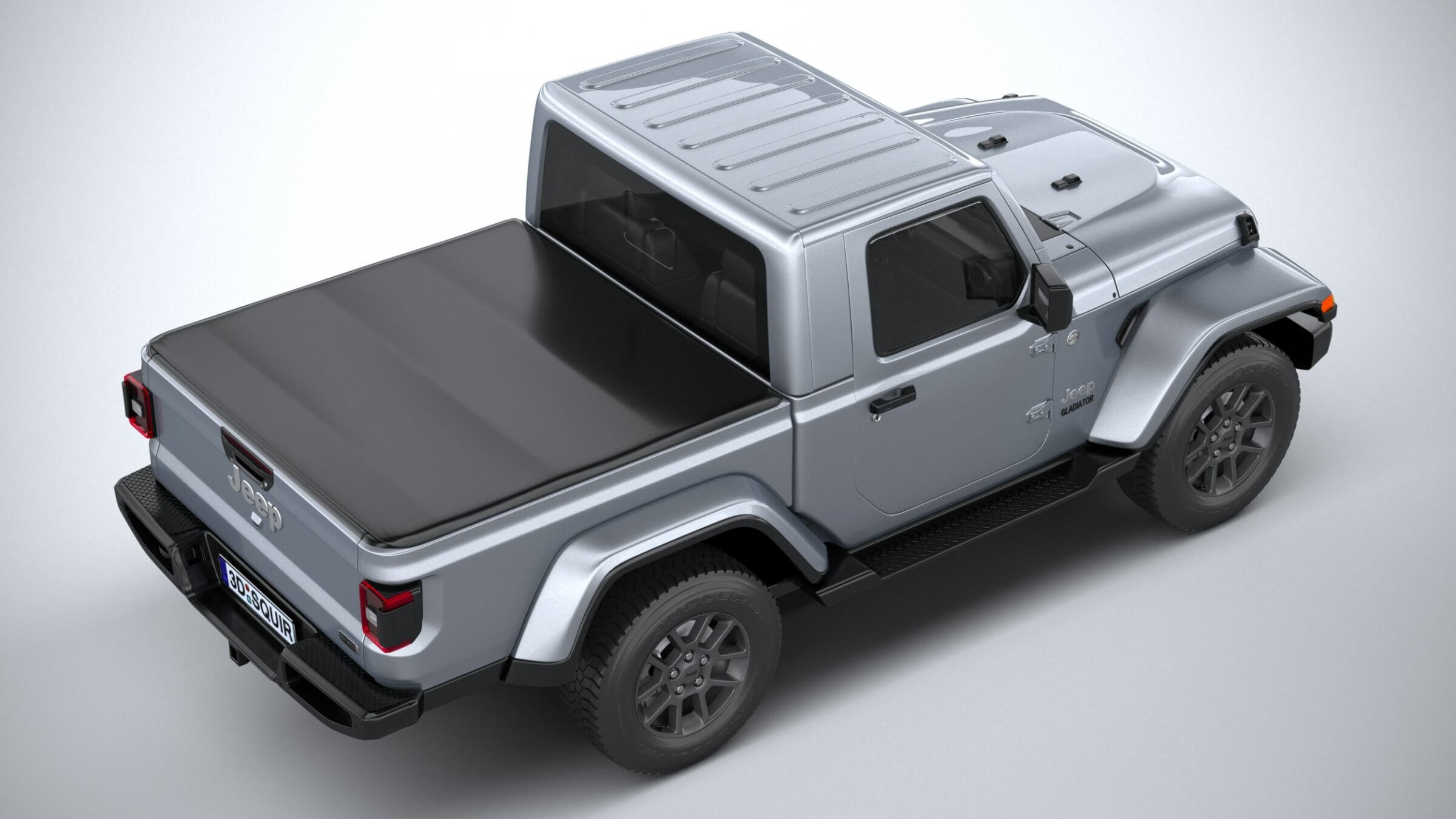 Jeep Gladiator SingleCab 2021 - 3D Model by SQUIR