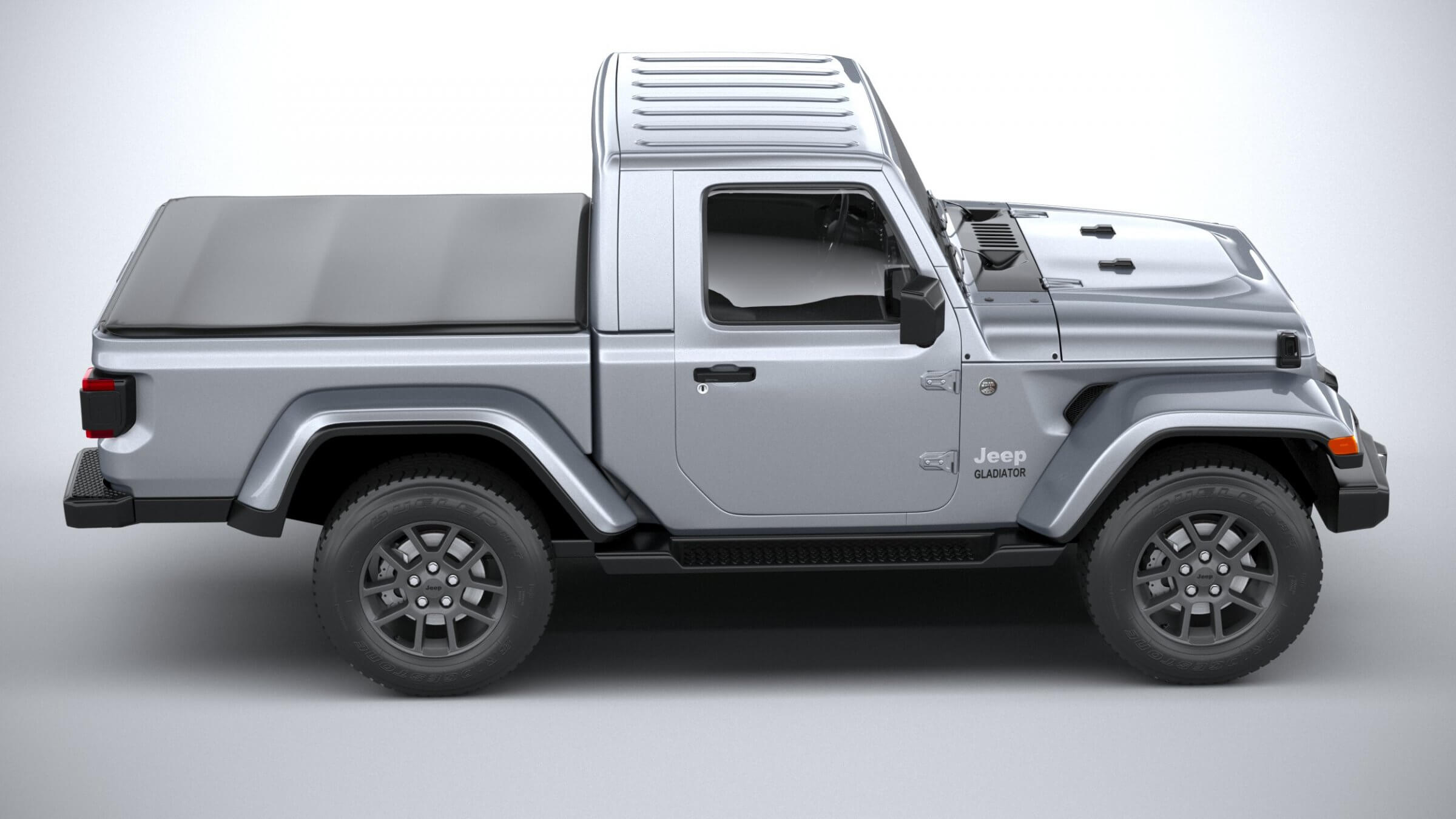 Jeep Gladiator SingleCab 2021 - 3D Model by SQUIR