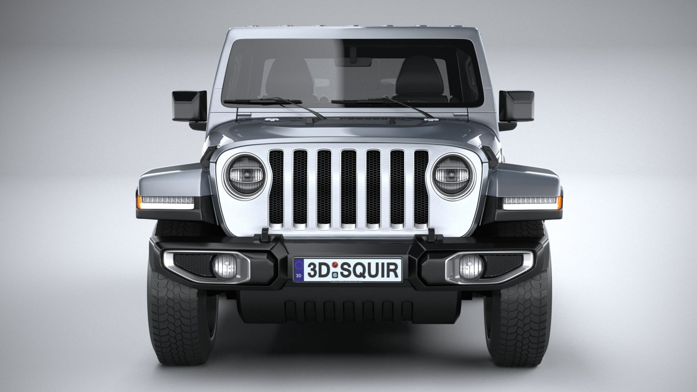 Jeep Gladiator SingleCab 2021 - 3D Model by SQUIR