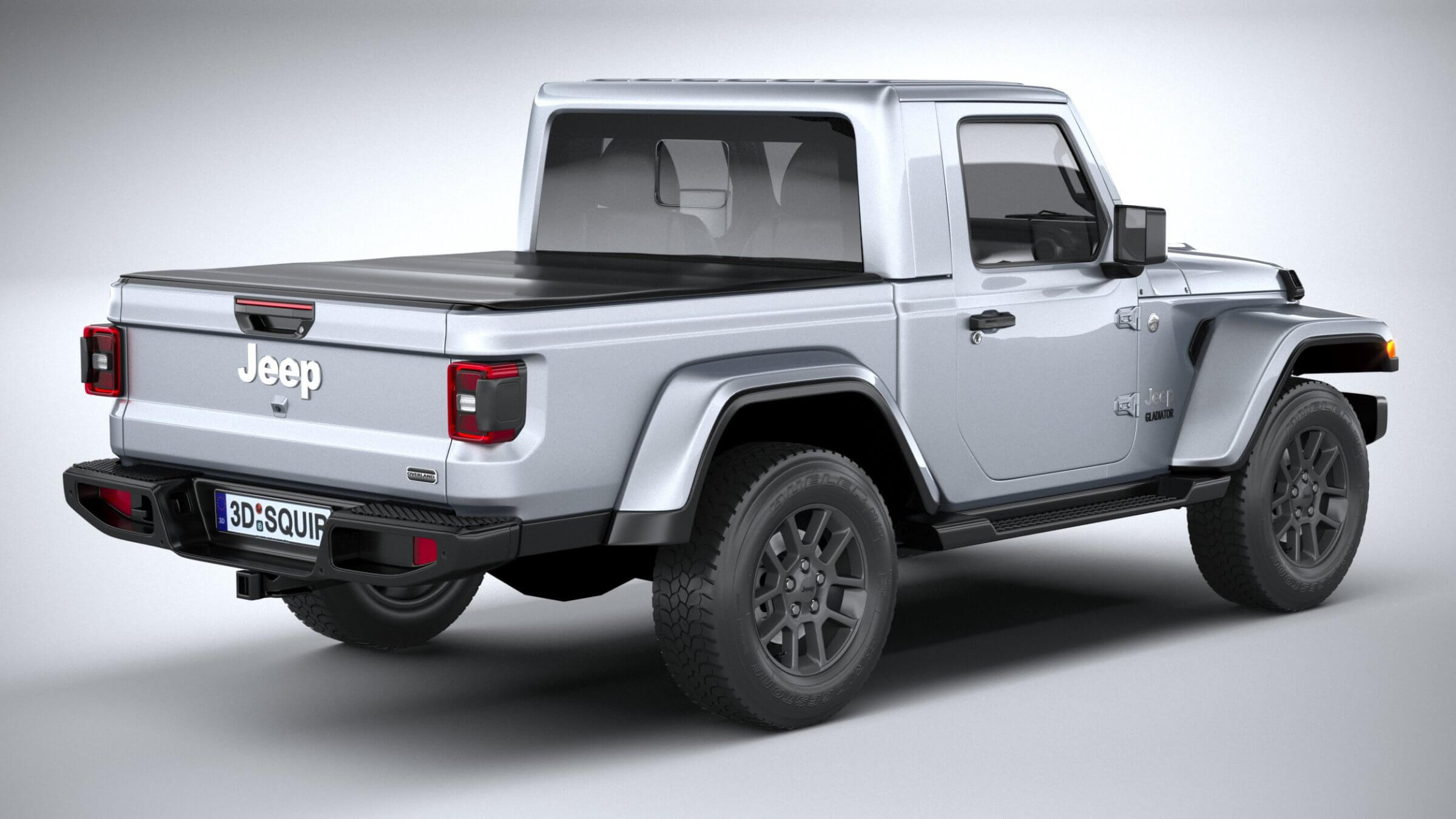 Jeep Gladiator SingleCab 2021 - 3D Model by SQUIR