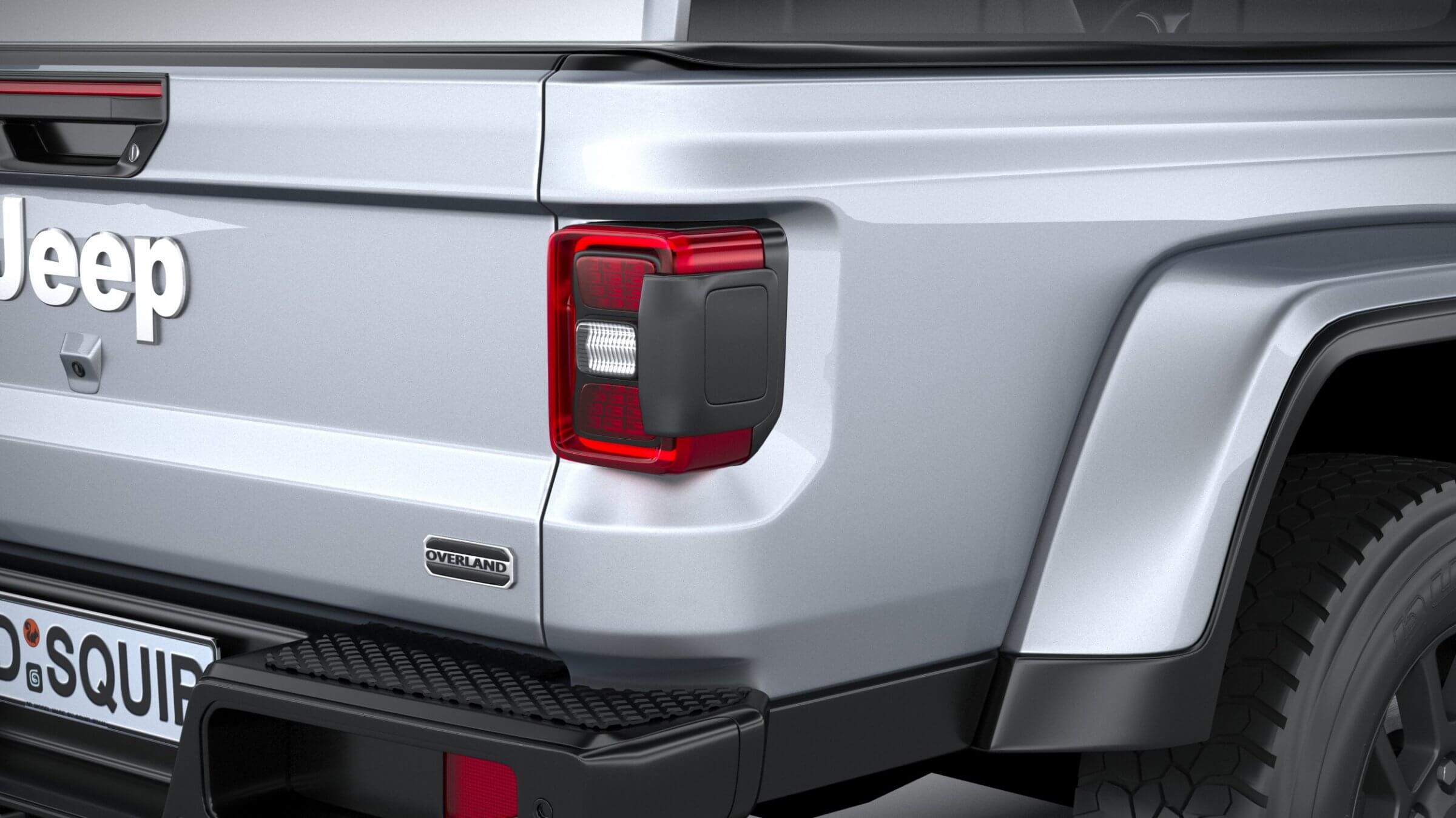 Jeep Gladiator SingleCab 2021 - 3D Model by SQUIR