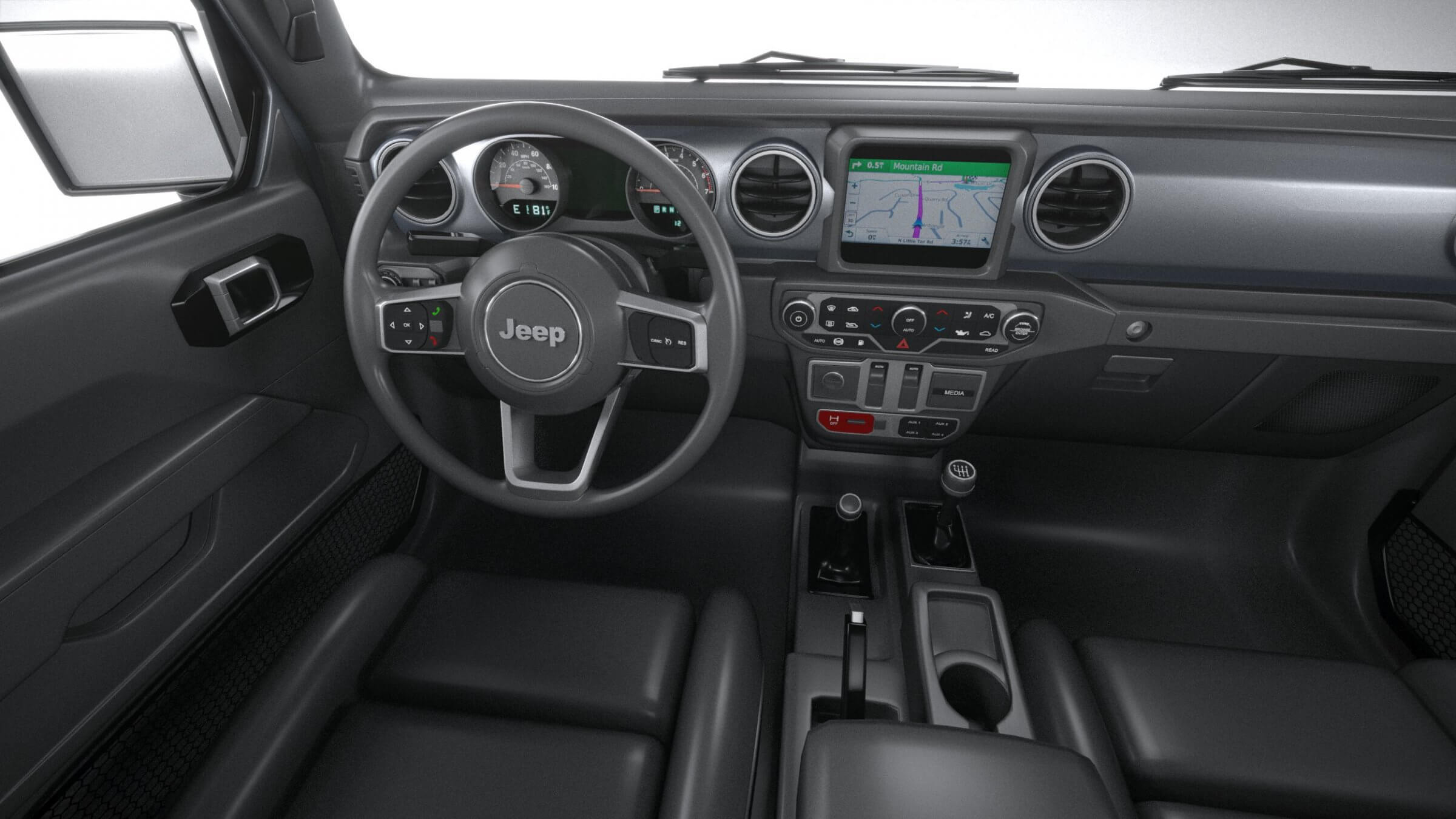 Jeep Gladiator SingleCab 2021 - 3D Model by SQUIR